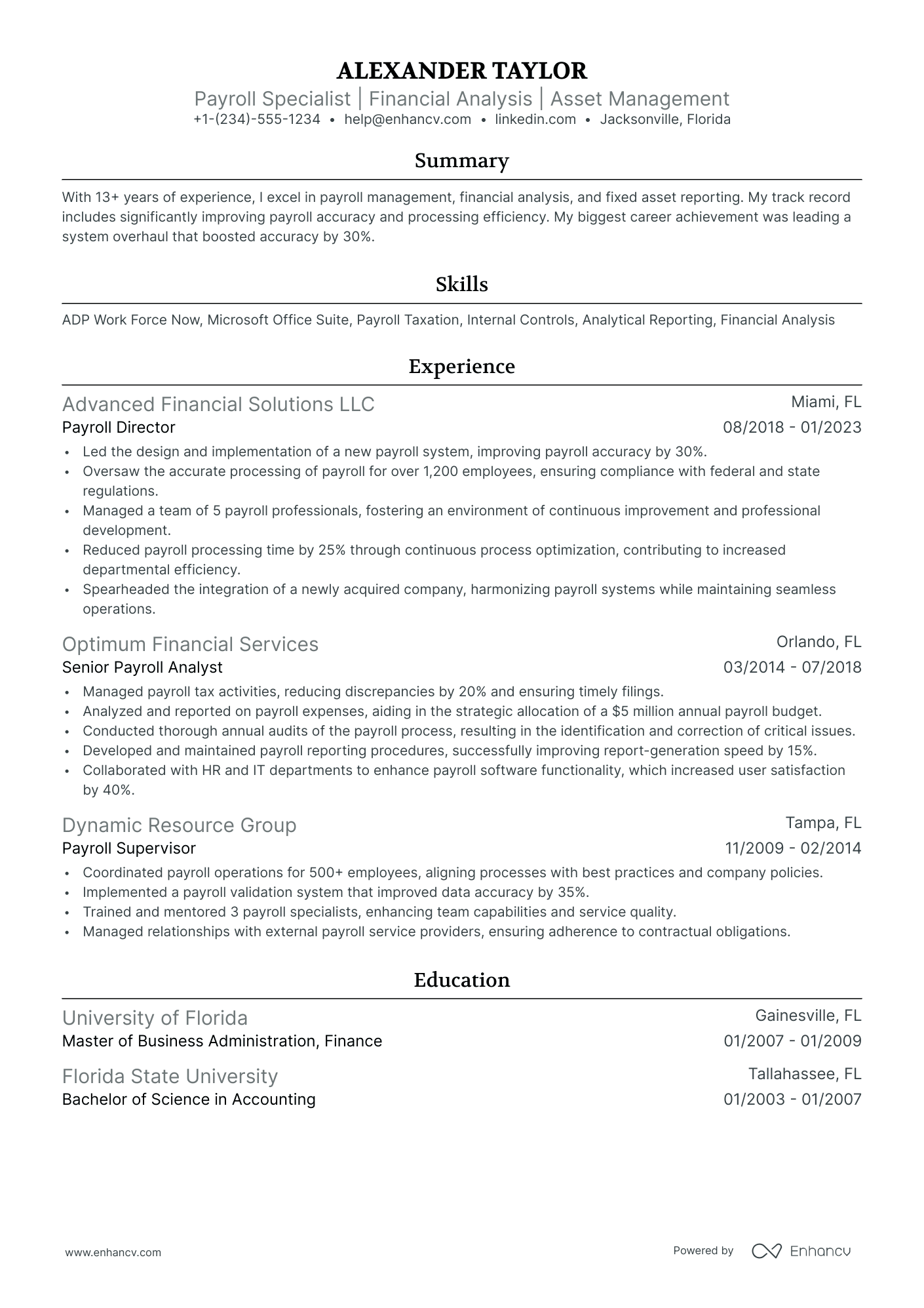 10 Asset Manager Resume Examples & Guide for 2026