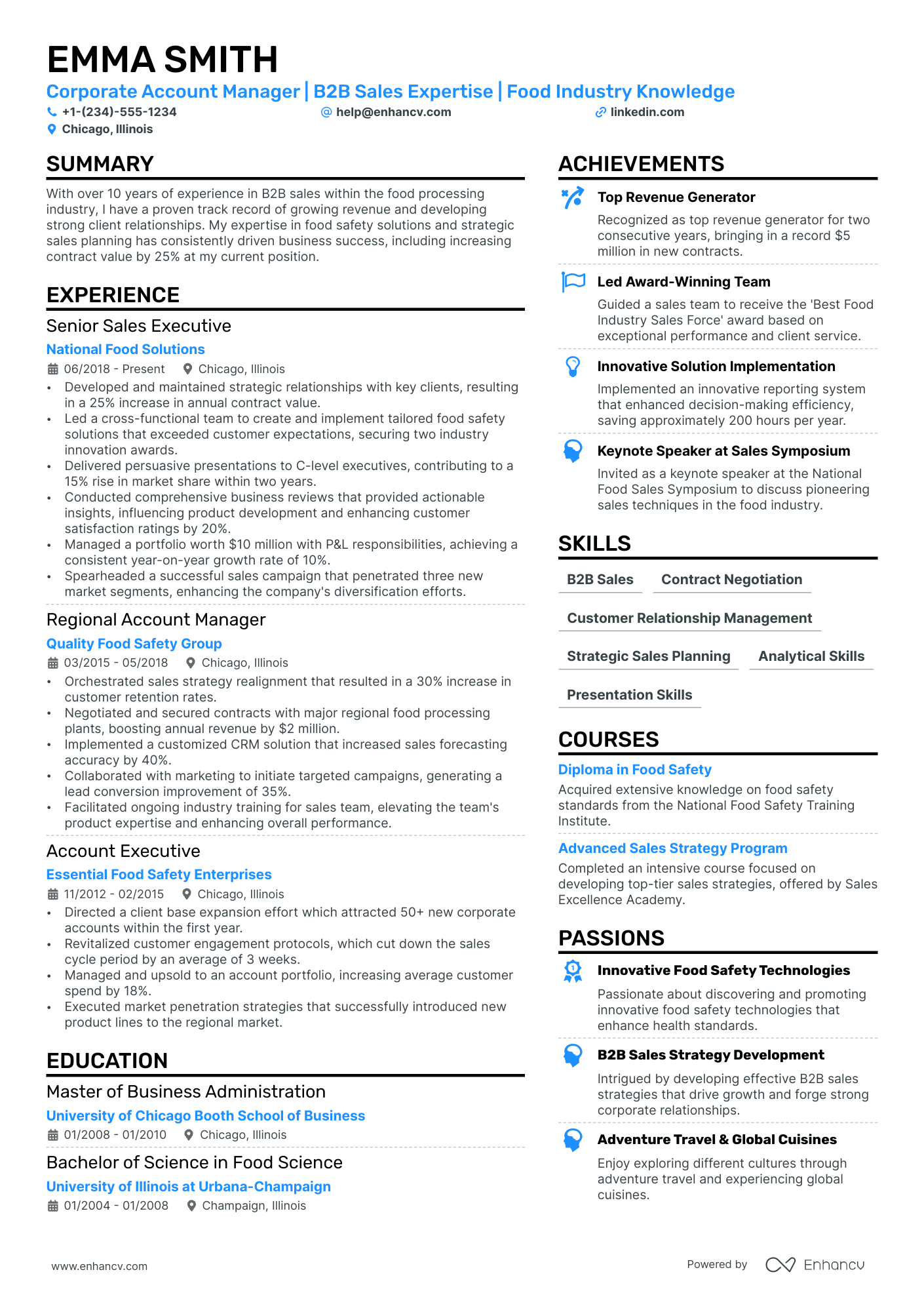 21 Account Manager Resume Examples & Guide for 2024