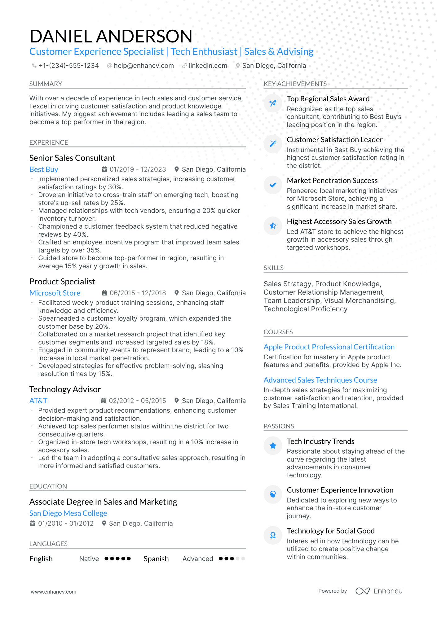 10 Apple Retail Resume Examples & Guide for 2026