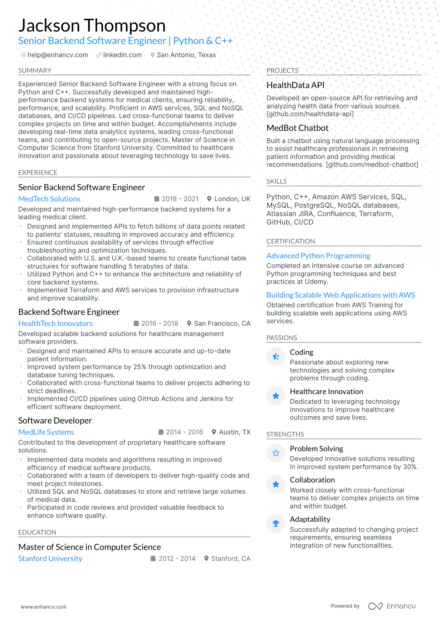 10 Junior Front-End Developer Resume Examples & Guide for 2026