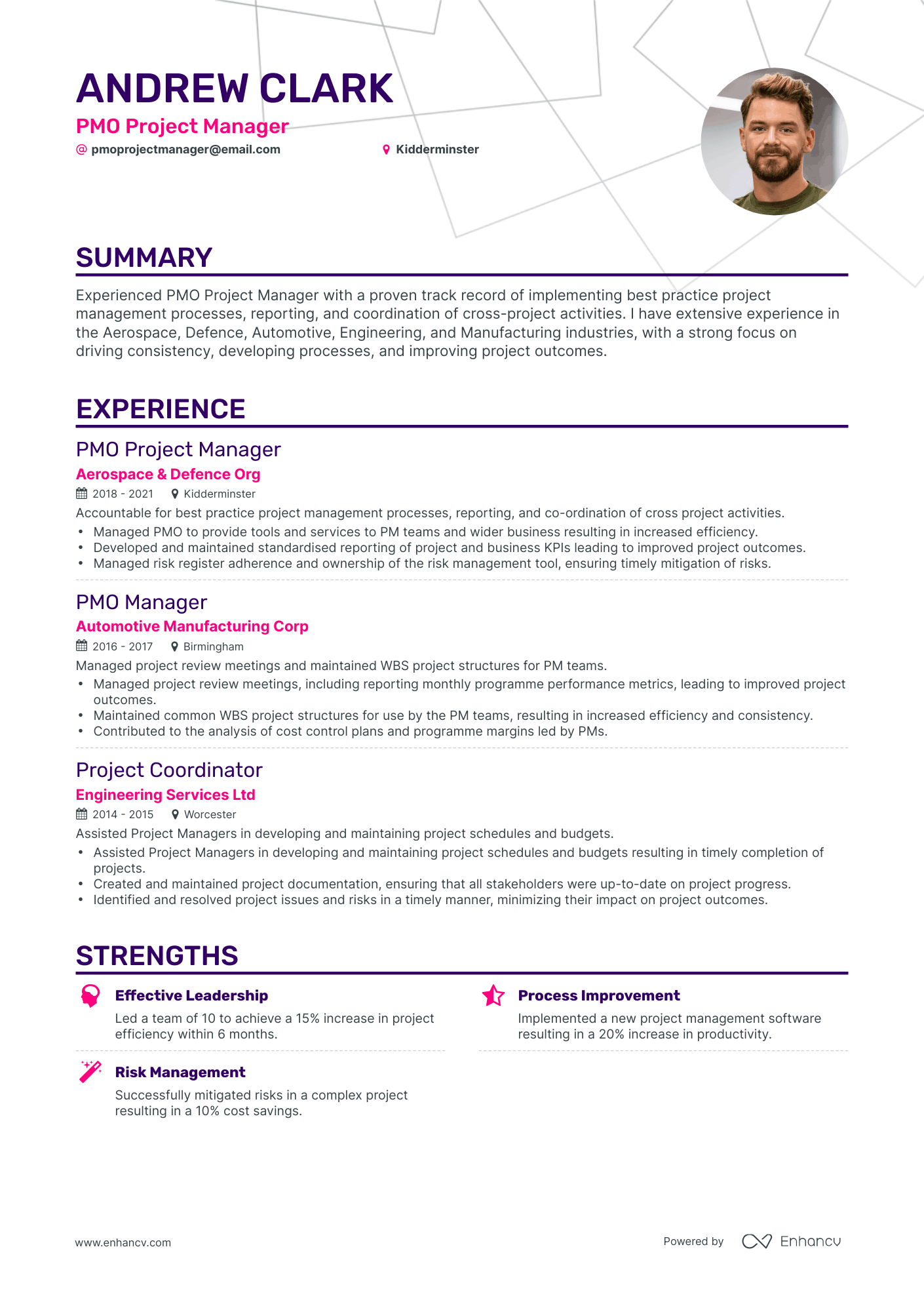 2 PMO Manager Resume Examples & Guide for 2023