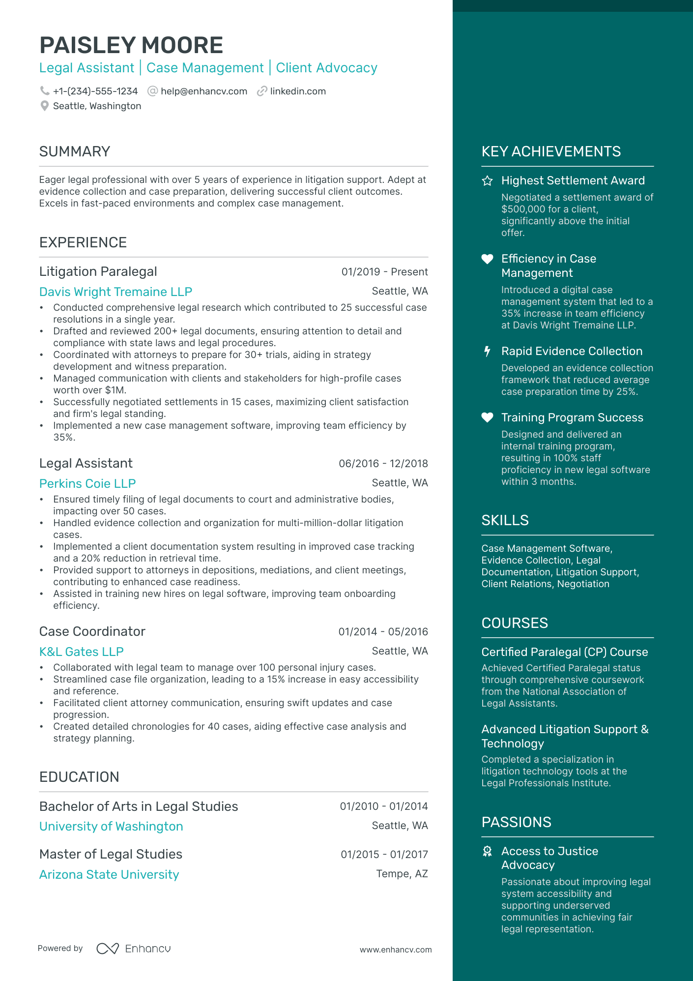 10 Case Manager Resume Examples - March 2025