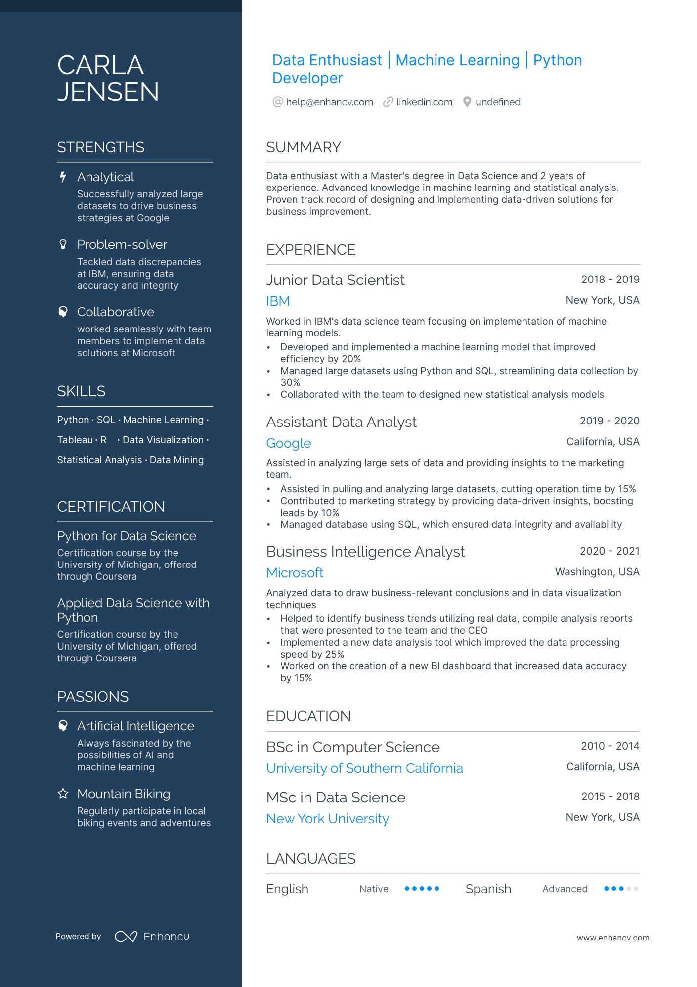 19 Data Scientist Resume Examples & Guide for 2026