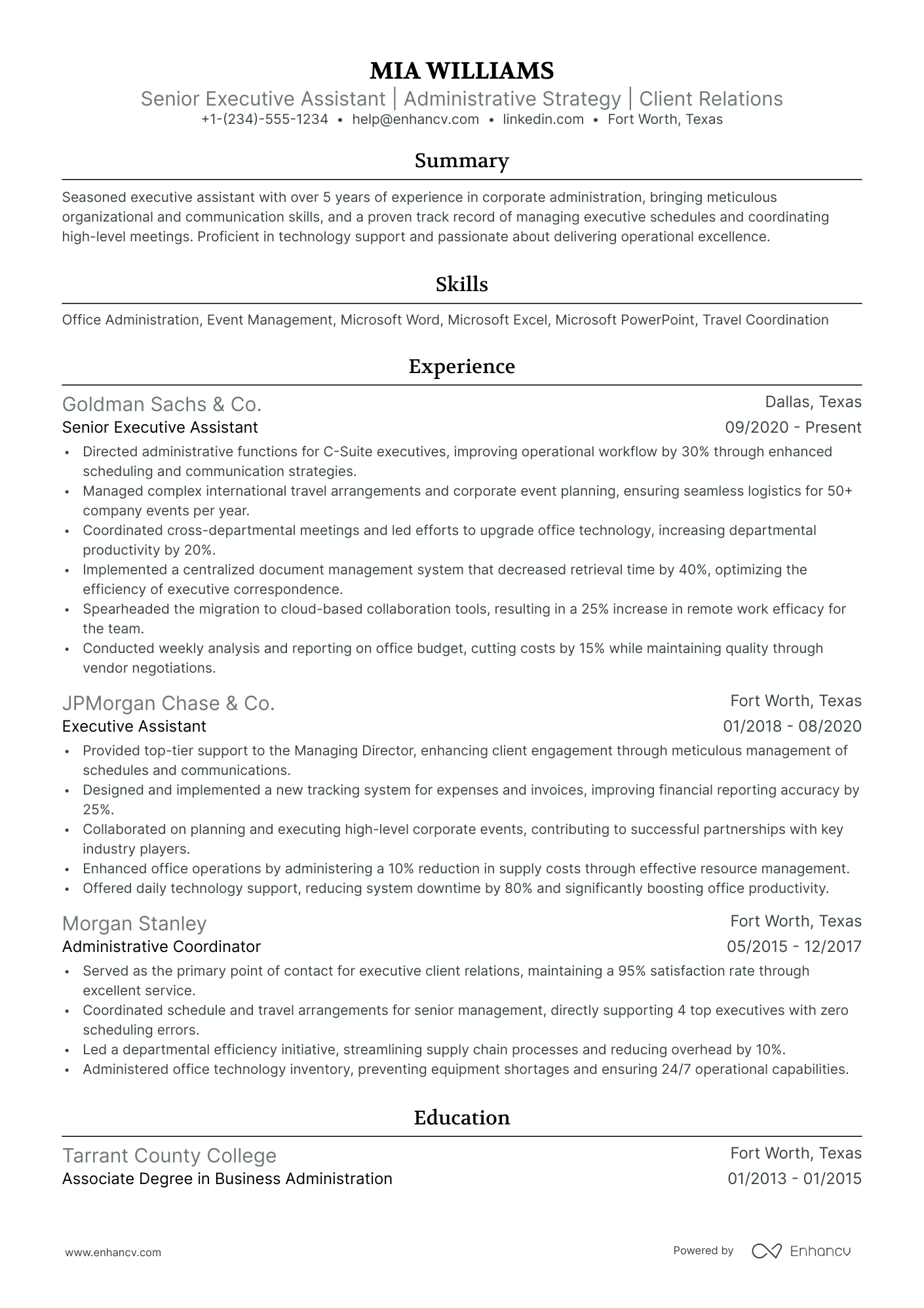 10 Corporate Banking Resume Examples & Guide for 2026