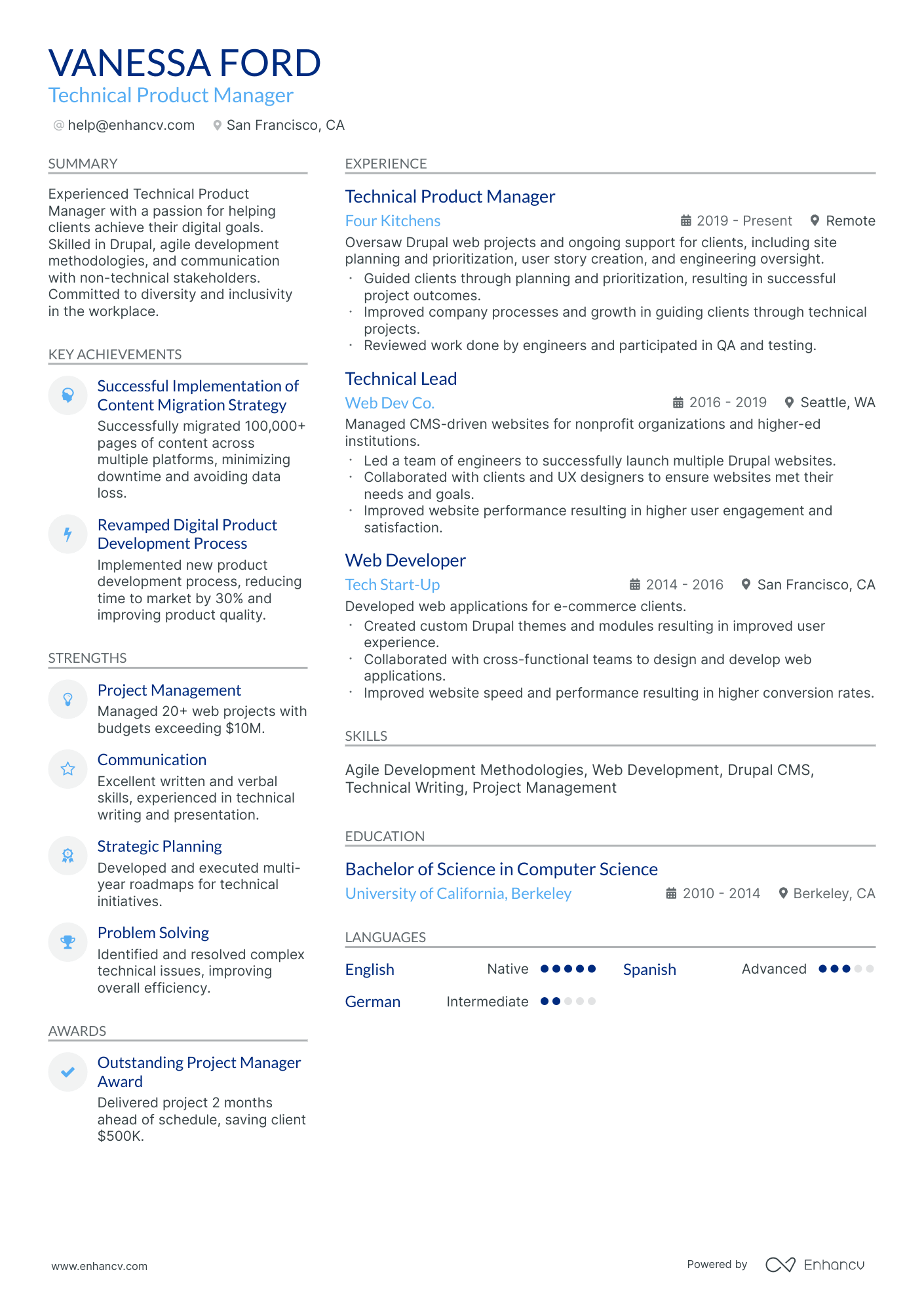 10 Technical Project Manager Resume Examples & Guide for 2026
