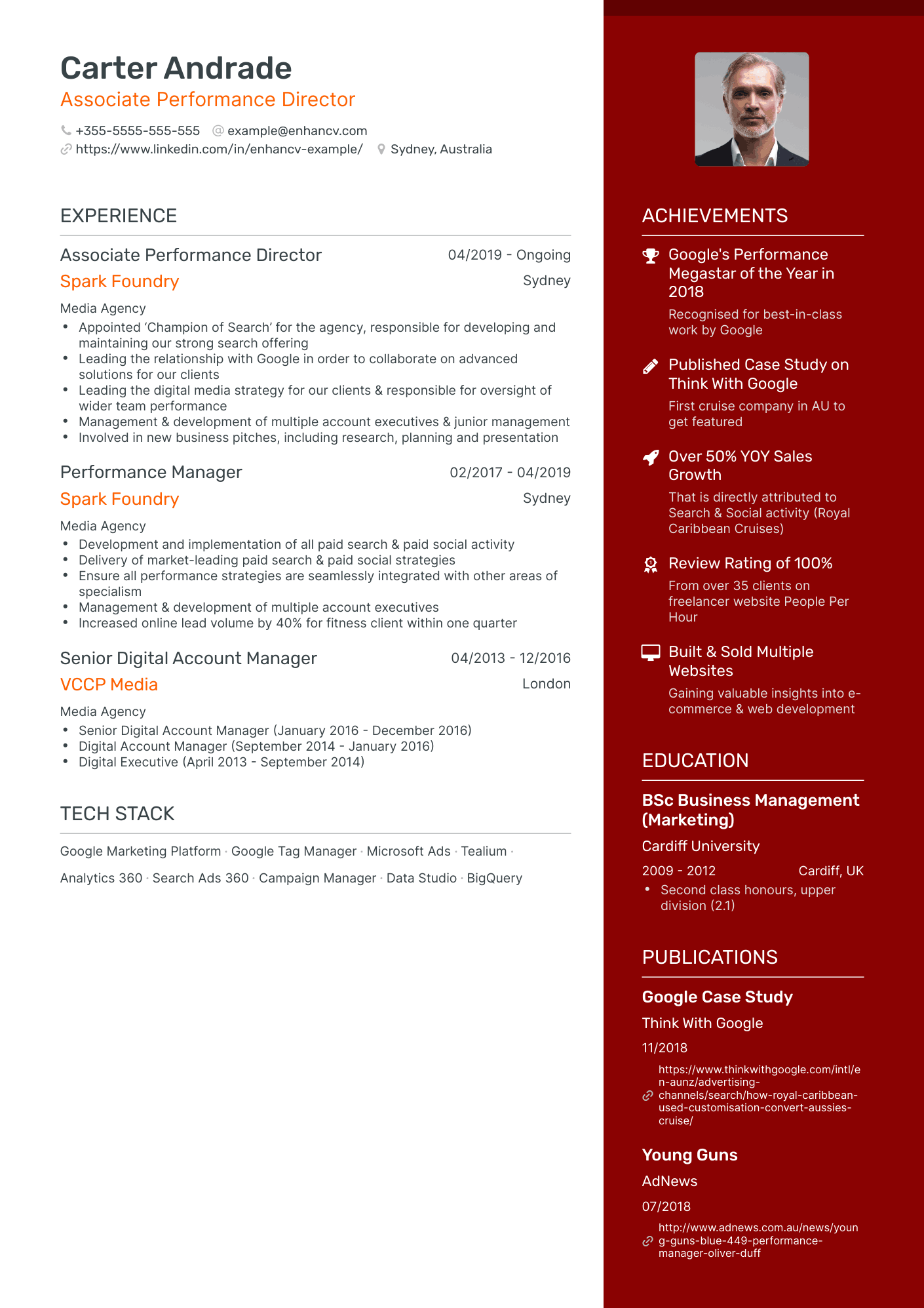 5 PPC Specialist Resume Examples & Guide for 2024