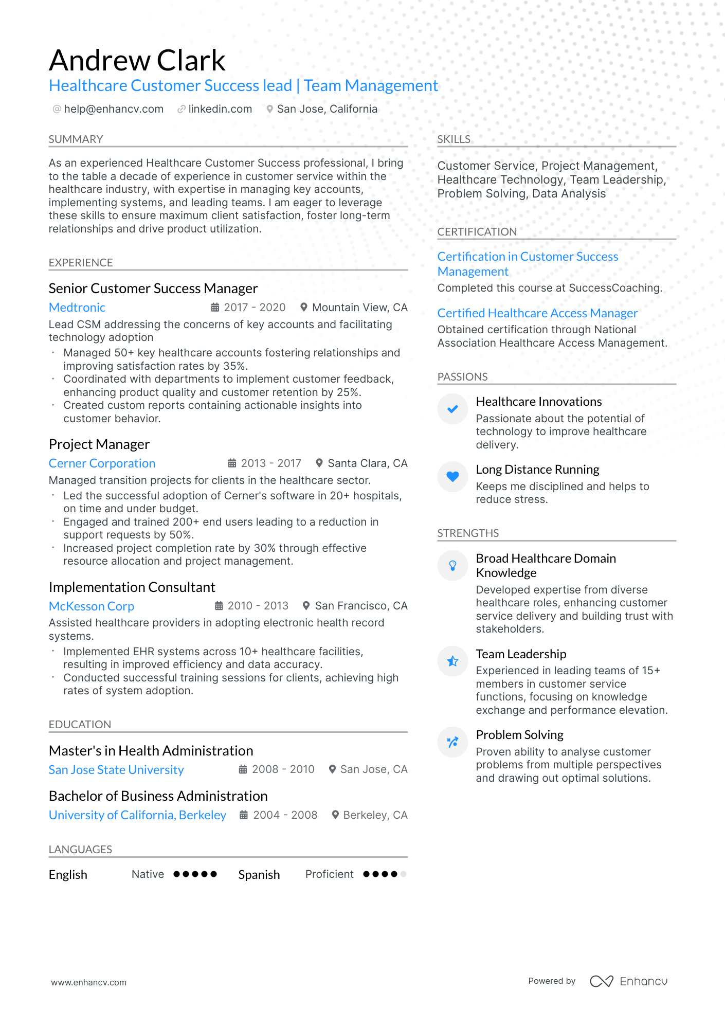 10 Director of Customer Success Resume Examples & Guide for 2026
