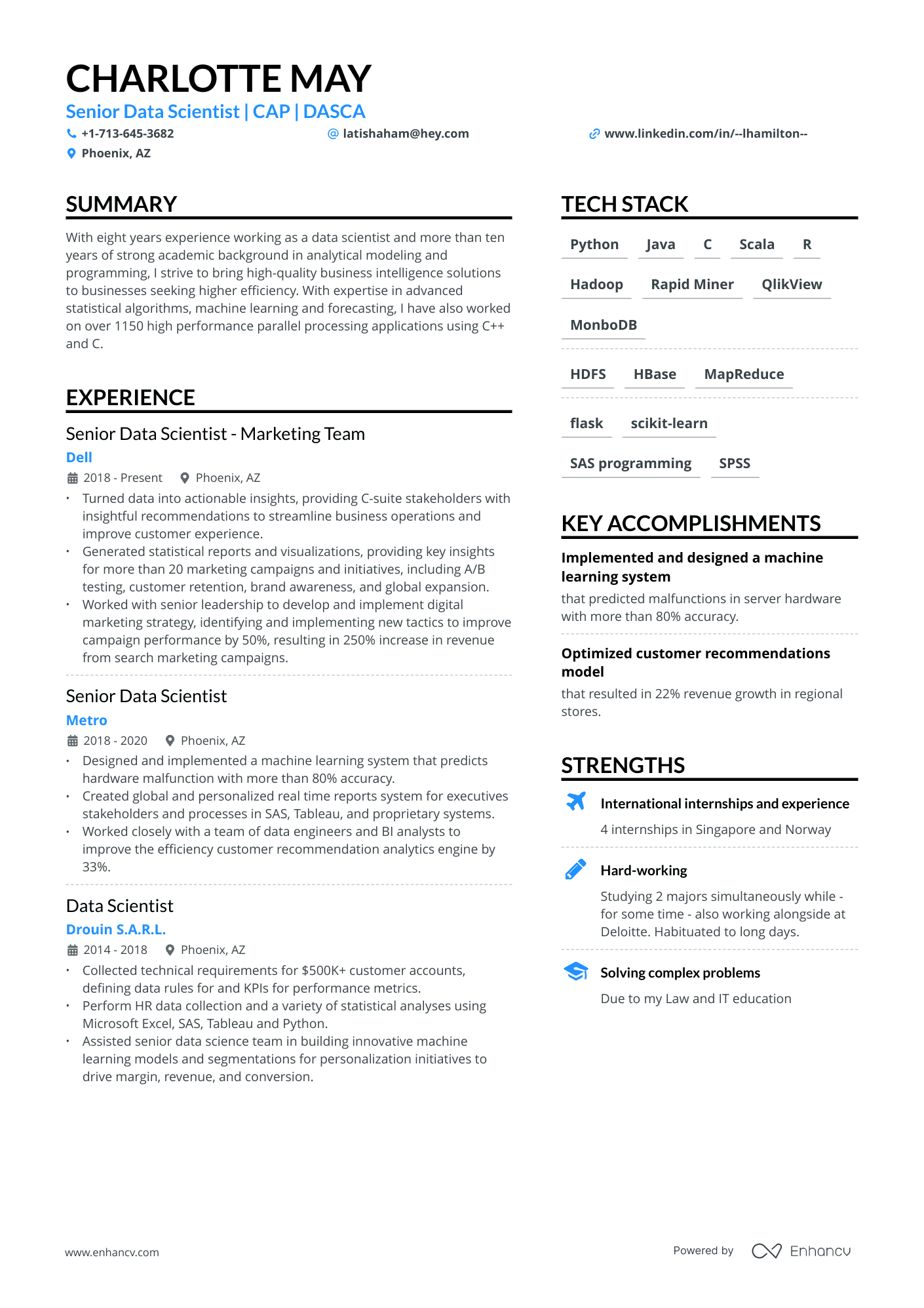 25 Scientist Resume Examples That Got Jobs for 2025
