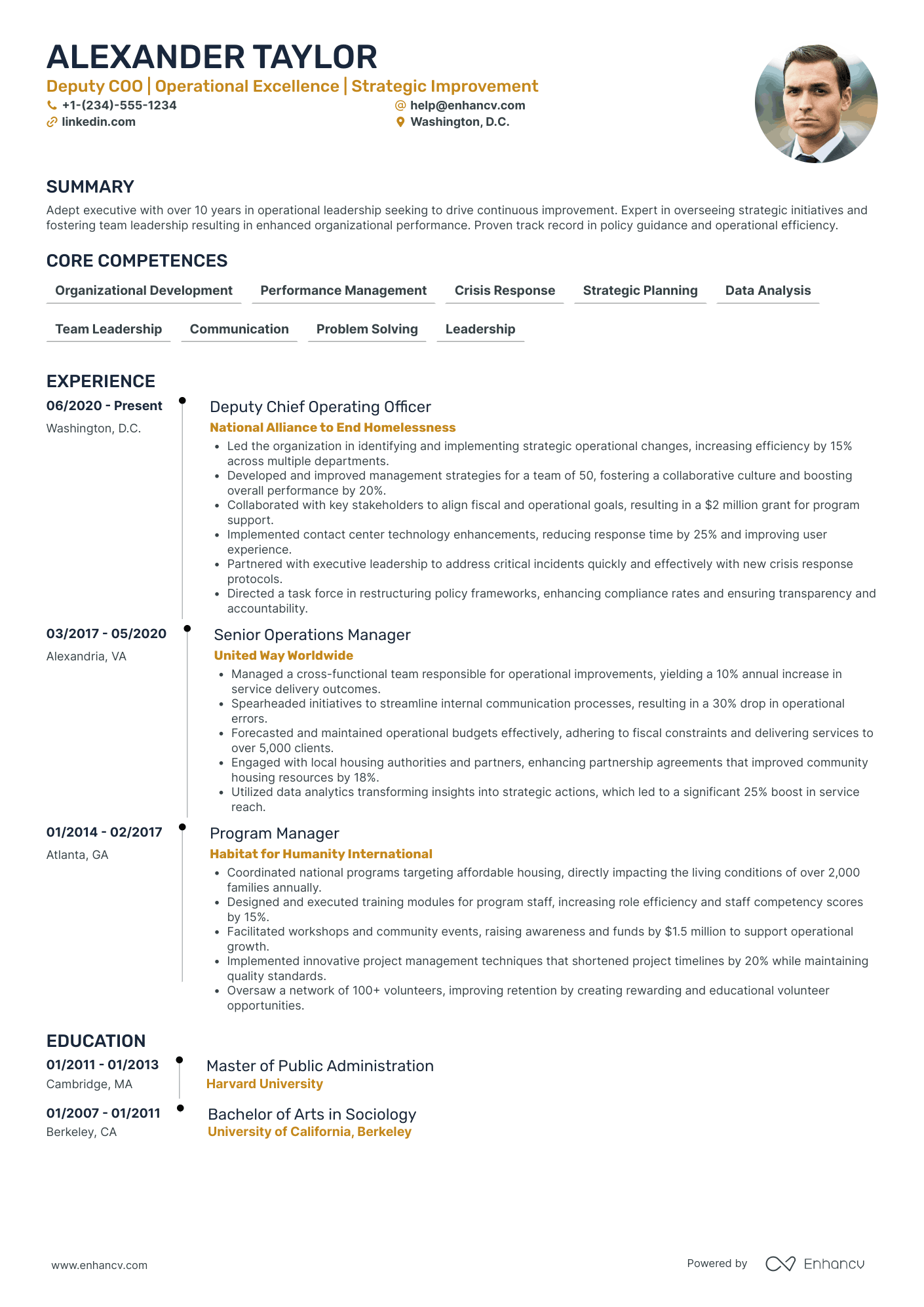 23 Chief Operating Officer (COO) Resume Examples & Guide for 2026
