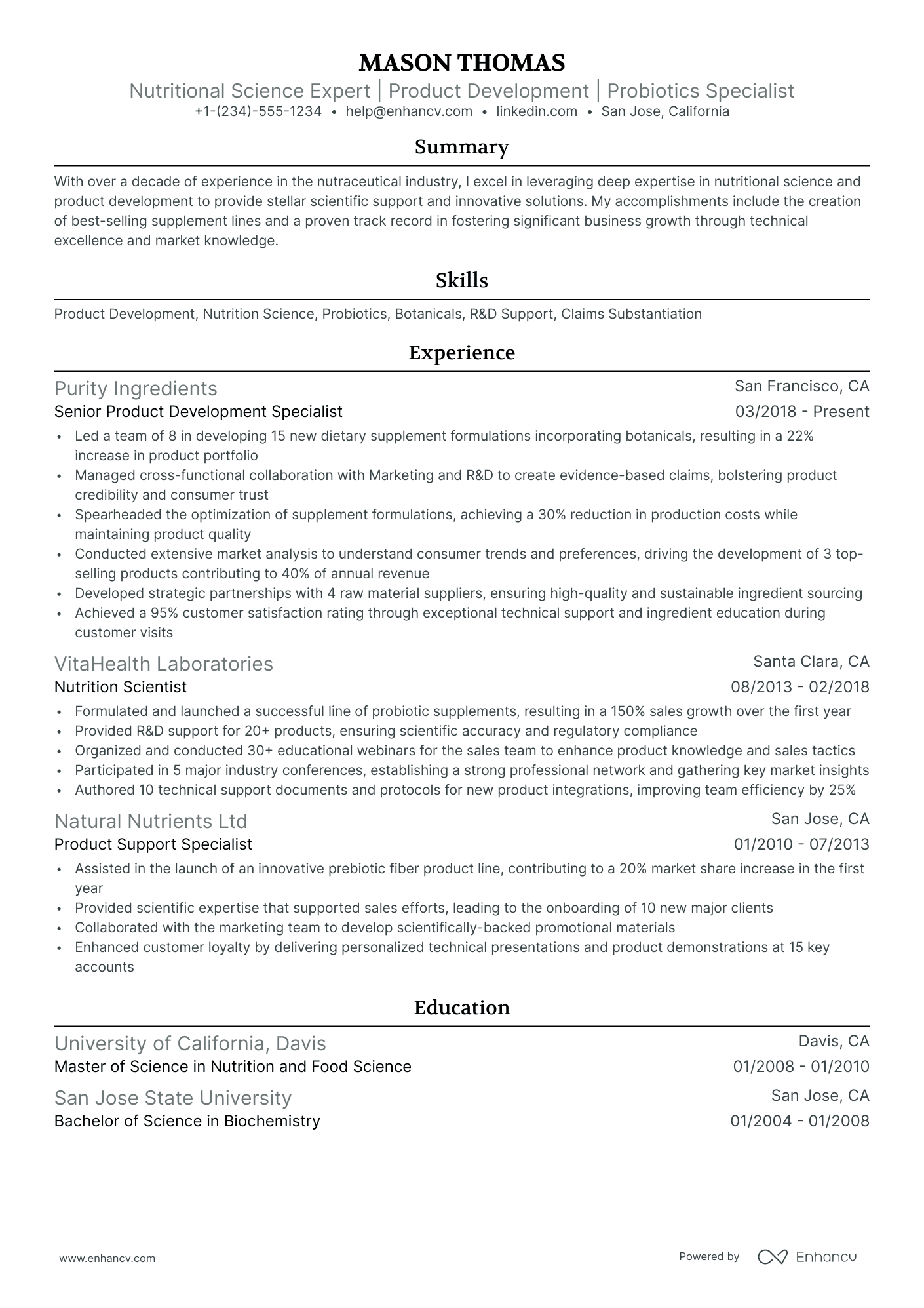 10 Technical Manager Resume Examples & Guide for 2025