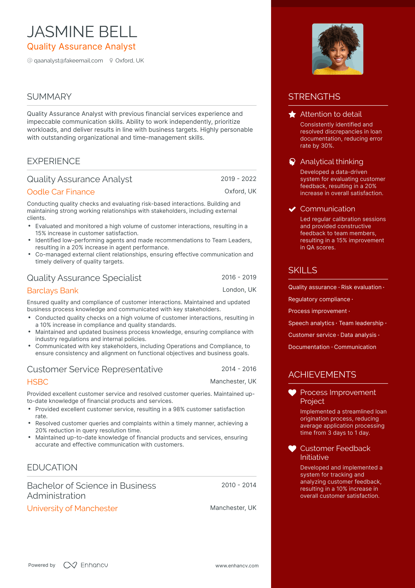 5 Quality Assurance Analyst Resume Examples & Guide for 2024