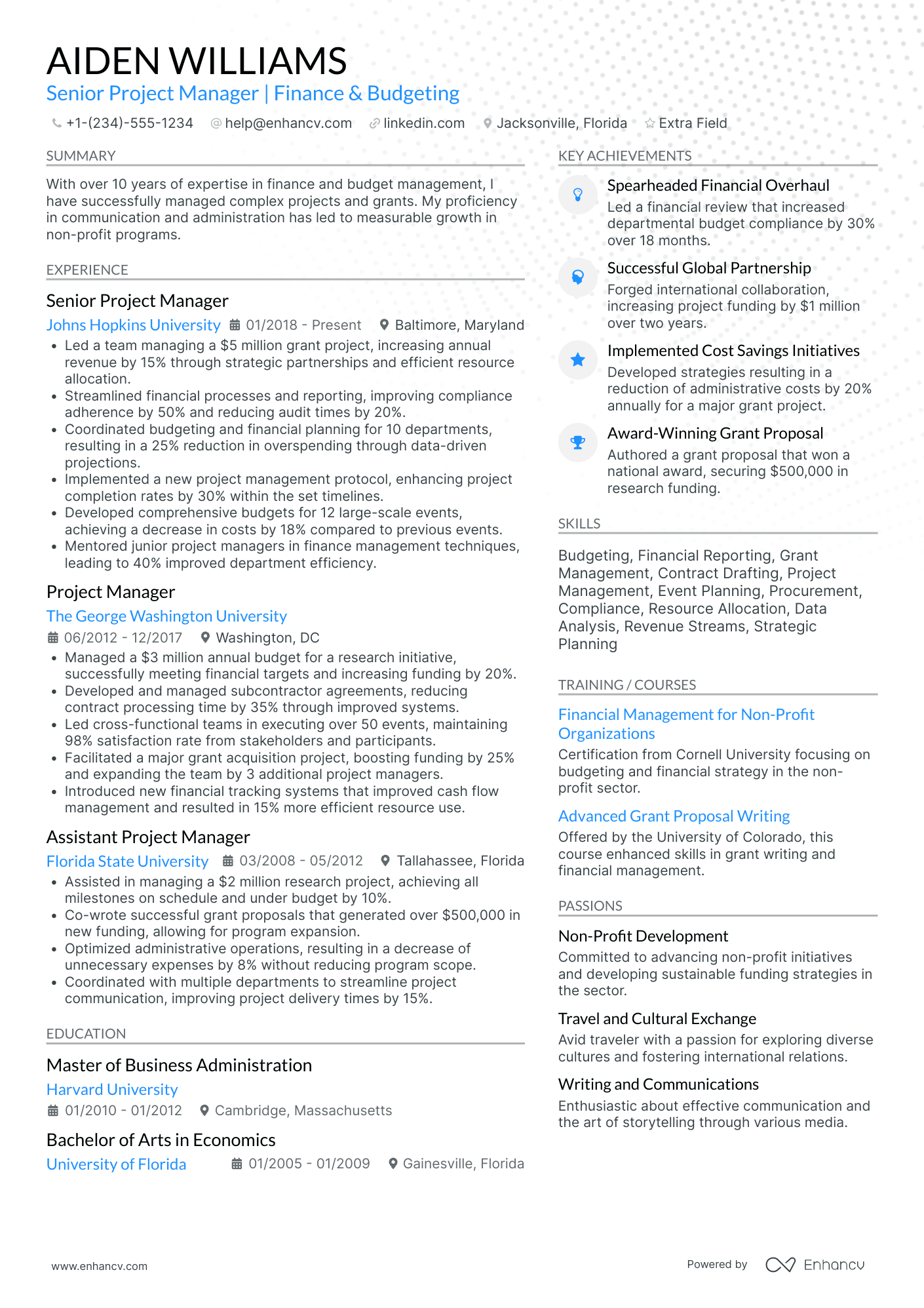 19 Non Profit Resume Examples & Guide for 2026