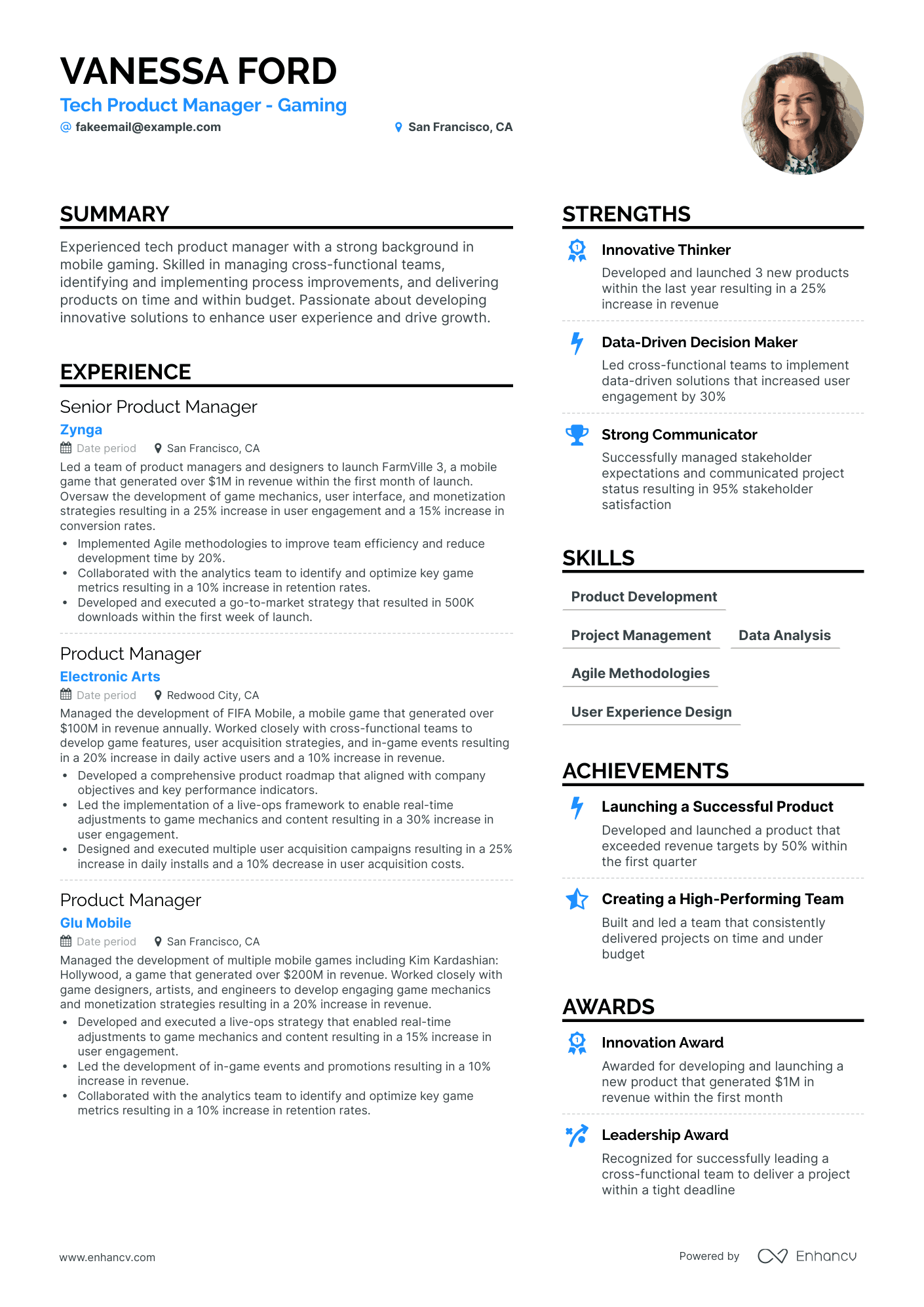 37 Product Manager Resume Examples, Templates for 2026 & Writing Guide