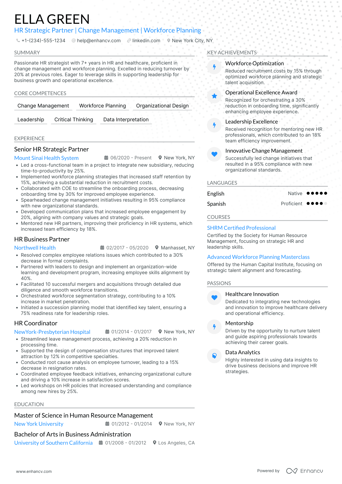 8 Chief Human Resources Officer Resume Examples & Guide for 2026
