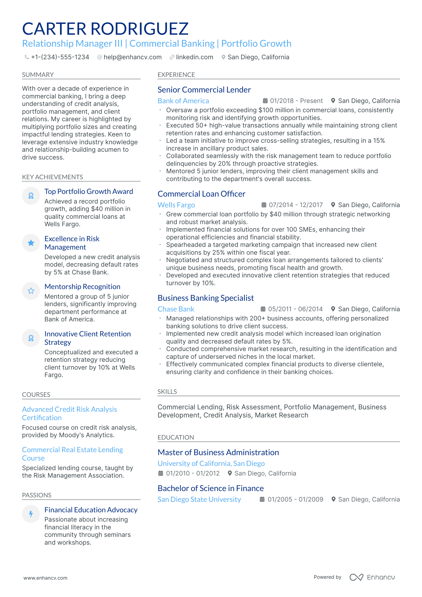 10 Relationship Manager Resume Examples & Guide for 2025