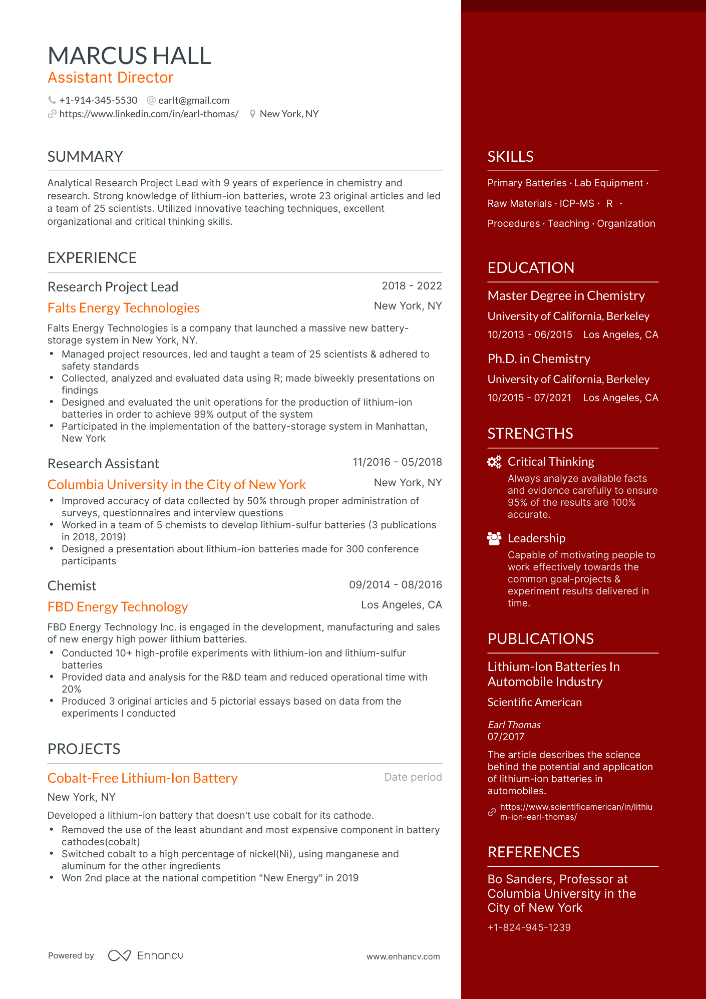 8 Academic Resume Examples & Guide for 2023