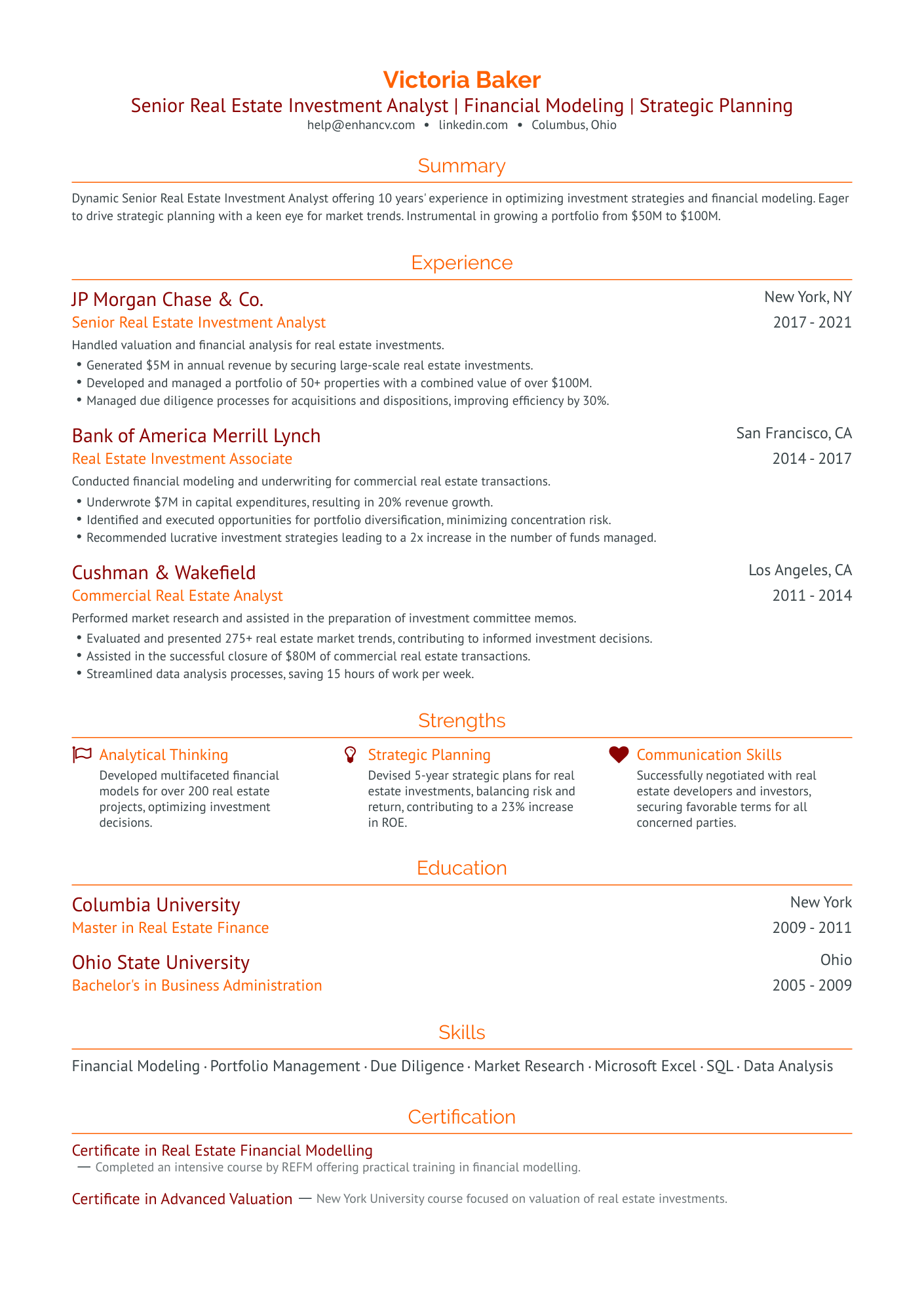 8 Investment Manager Resume Examples & Guide for 2024