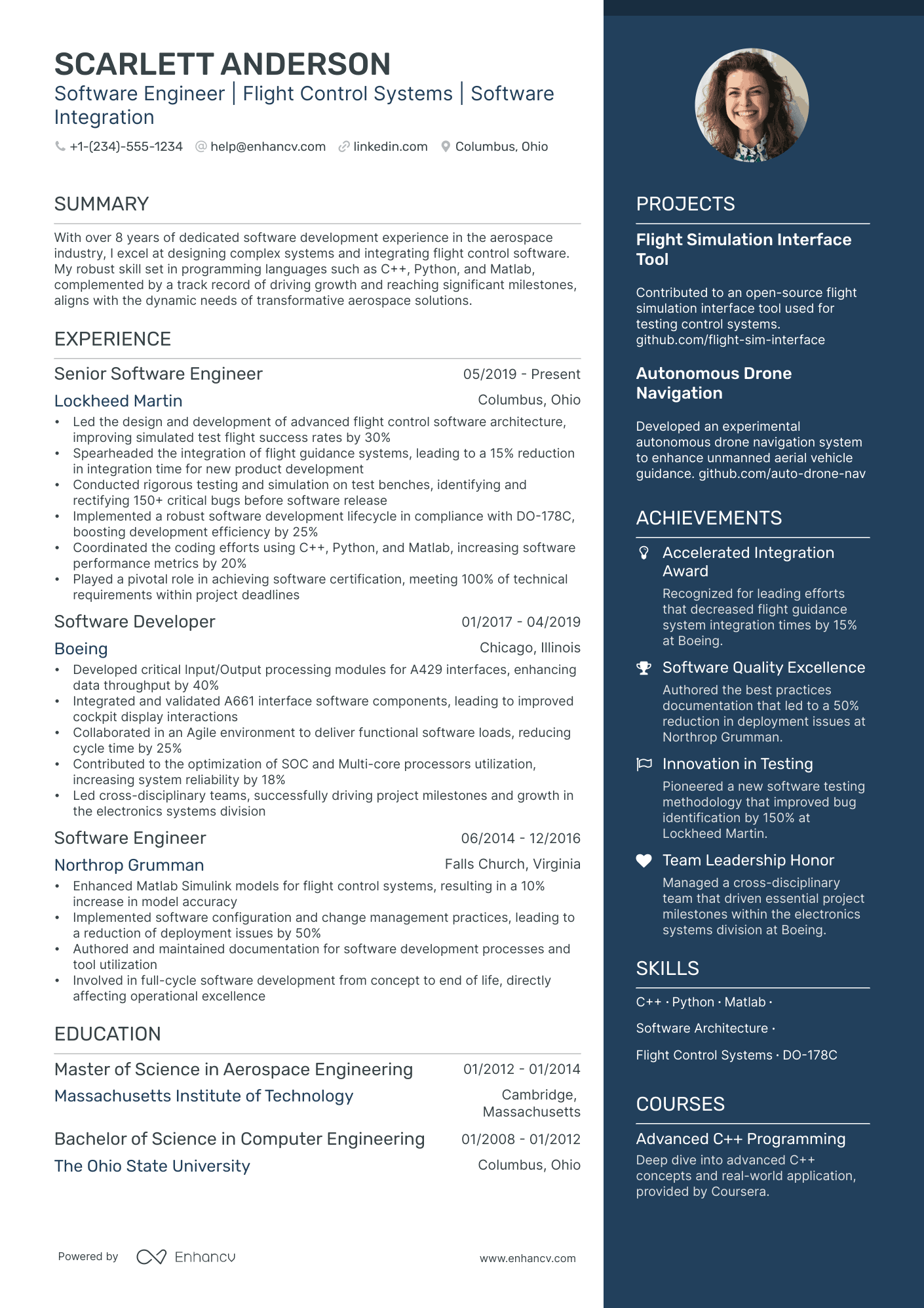 5 Embedded Software Engineer Resume Examples & Guide for 2024