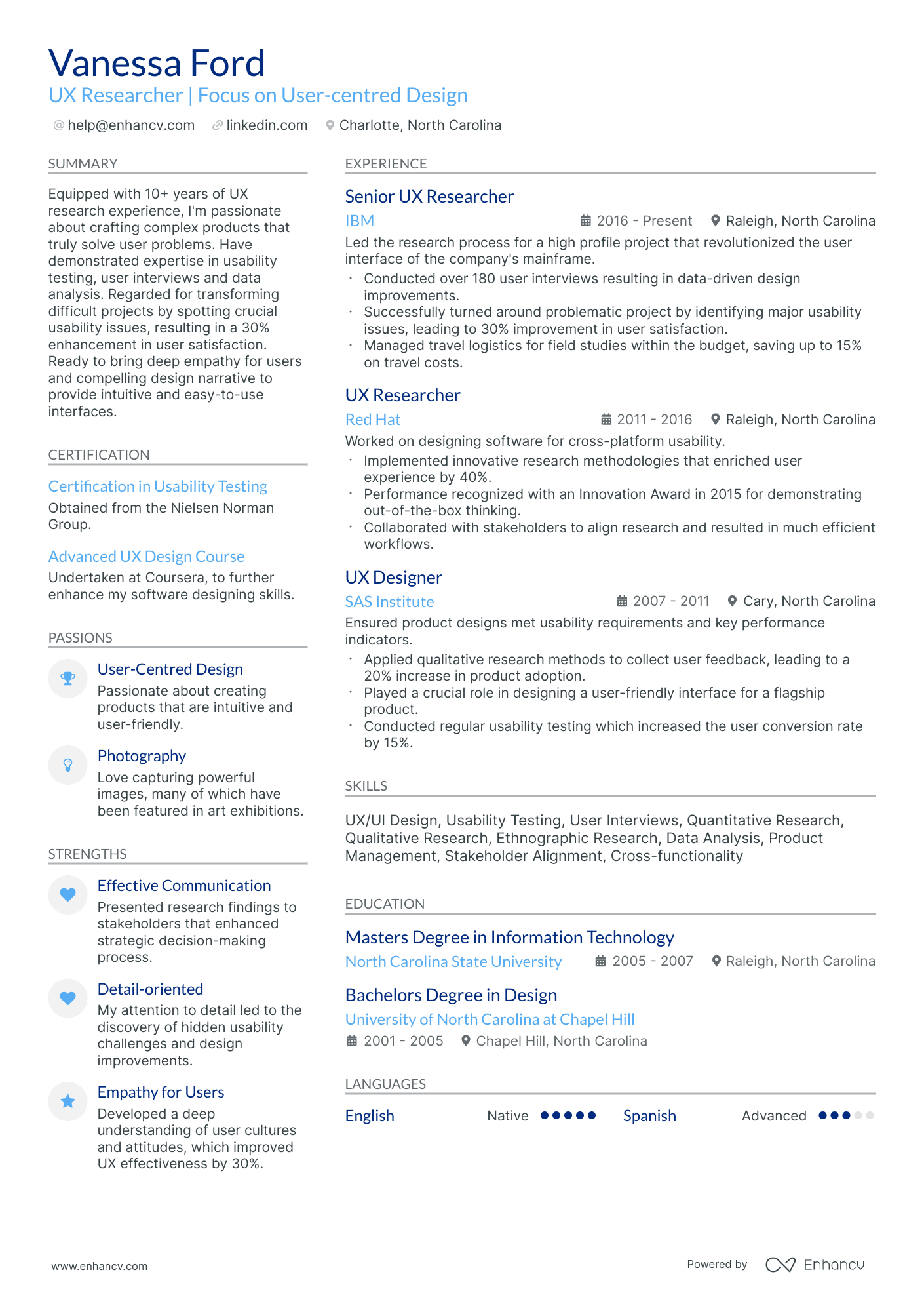 10 UX Researcher Resume Examples & Guide for 2026