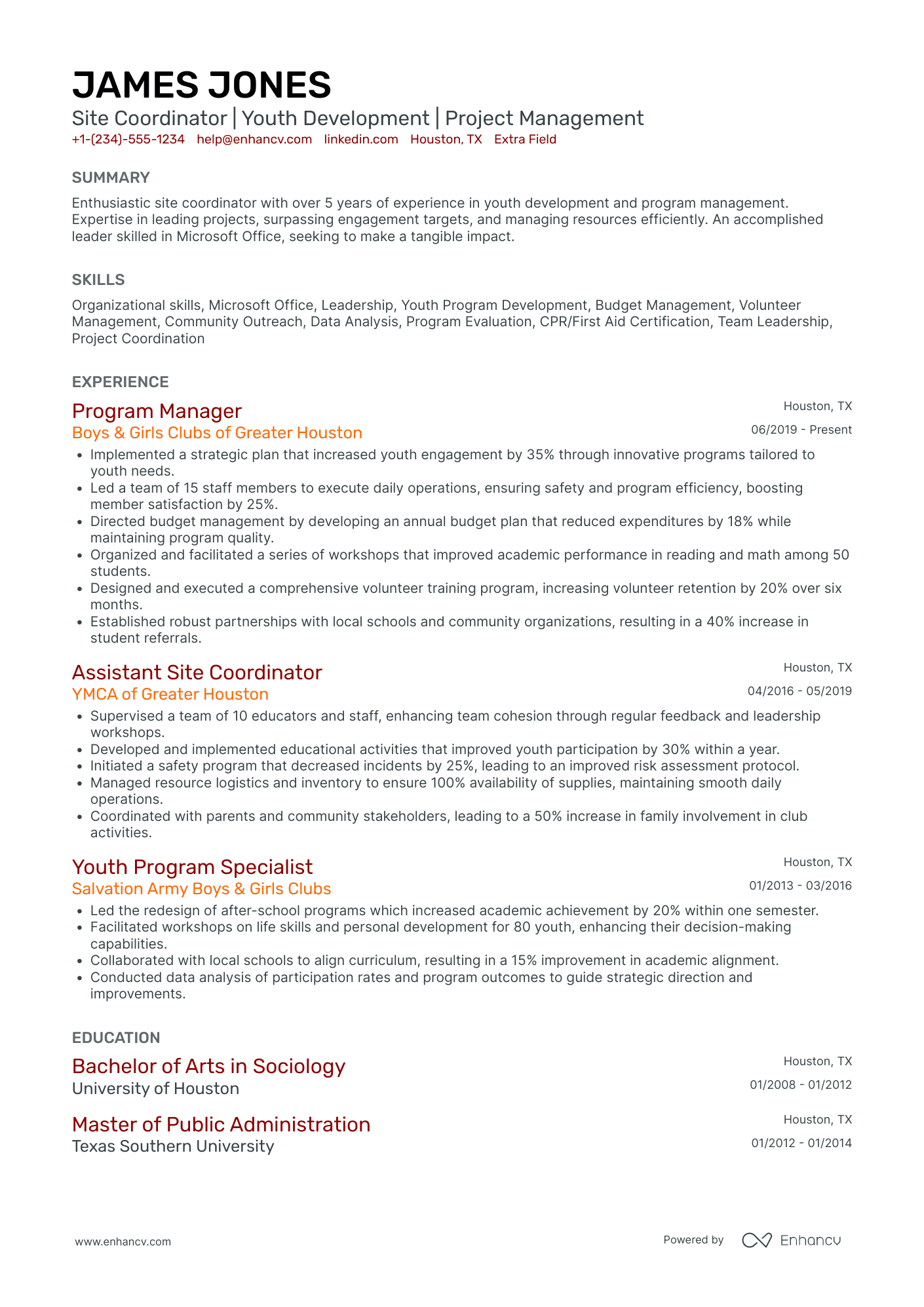 19 Non Profit Resume Examples & Guide for 2026