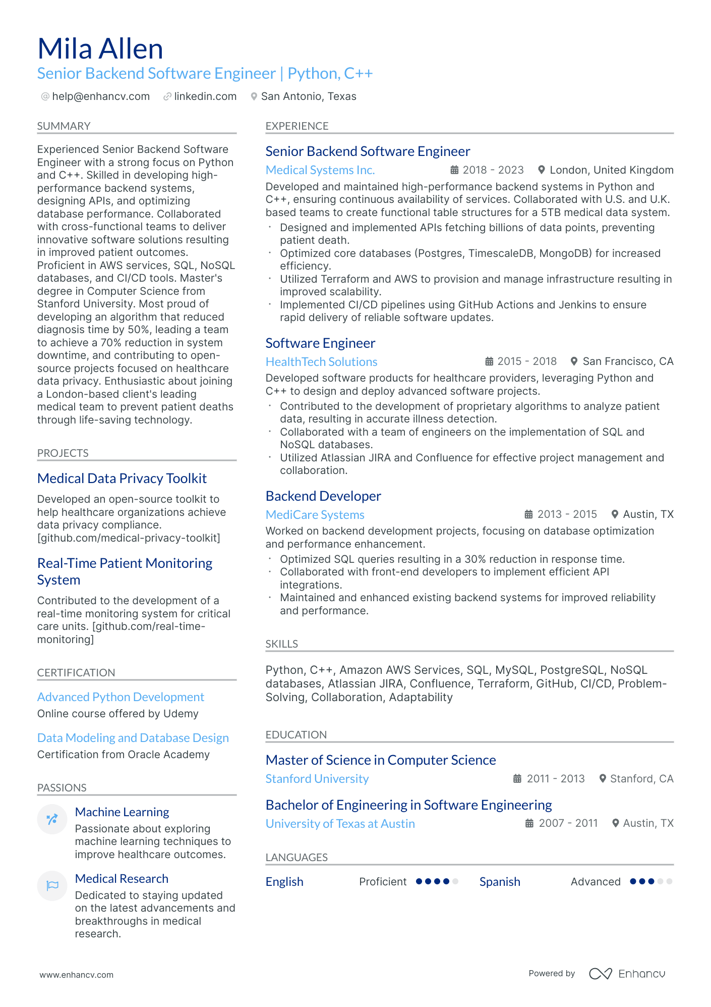 10 AWS Cloud Engineer Resume Examples & Guide for 2026