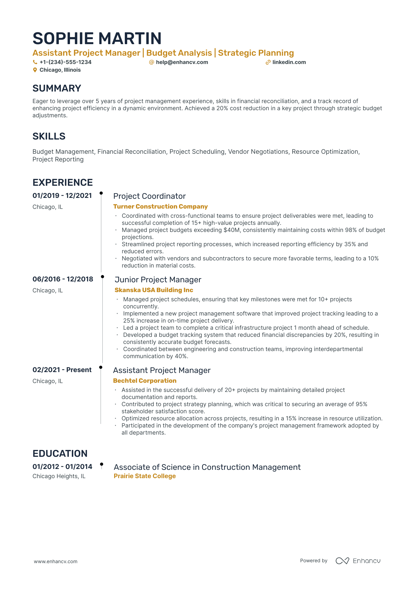 10 Assistant Project Manager Resume Examples & Guide for 2026