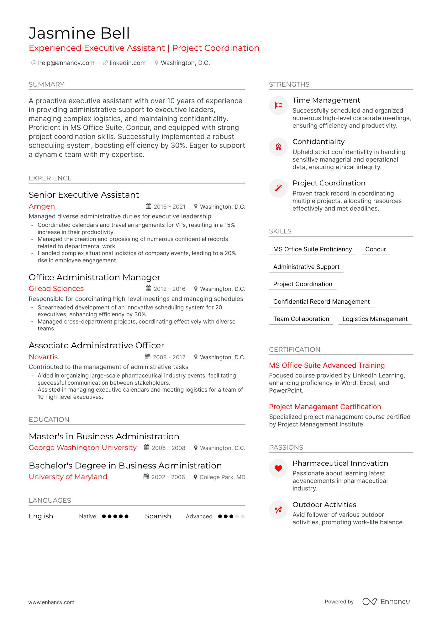 5 Senior Administrative Assistant Resume Examples & Guide for 2024