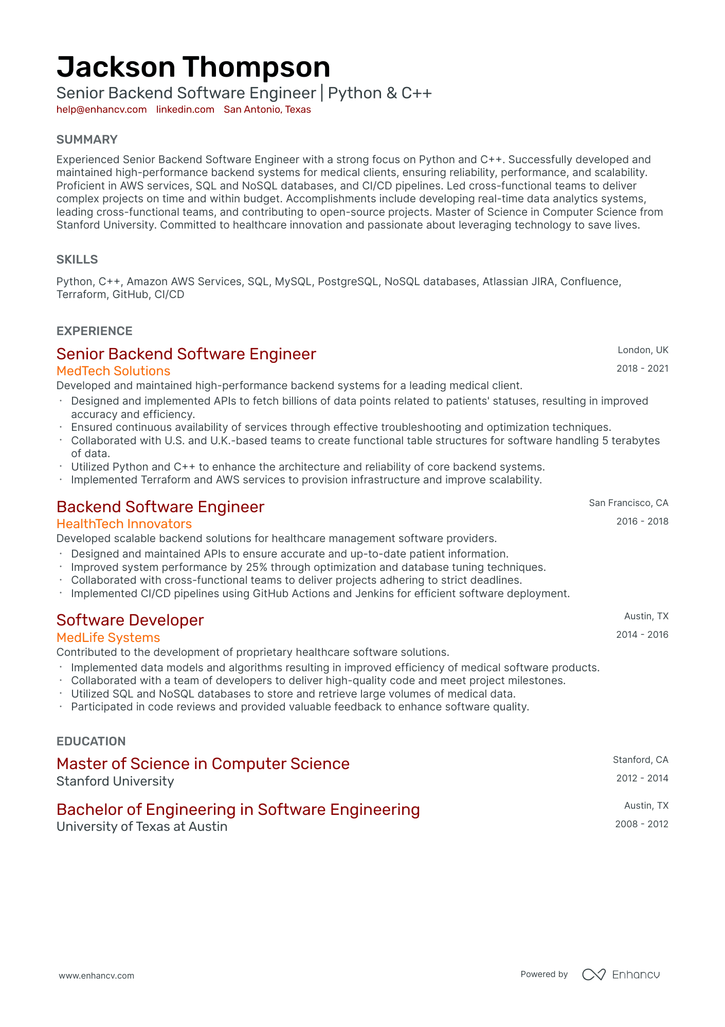10 Junior Front-End Developer Resume Examples & Guide for 2026