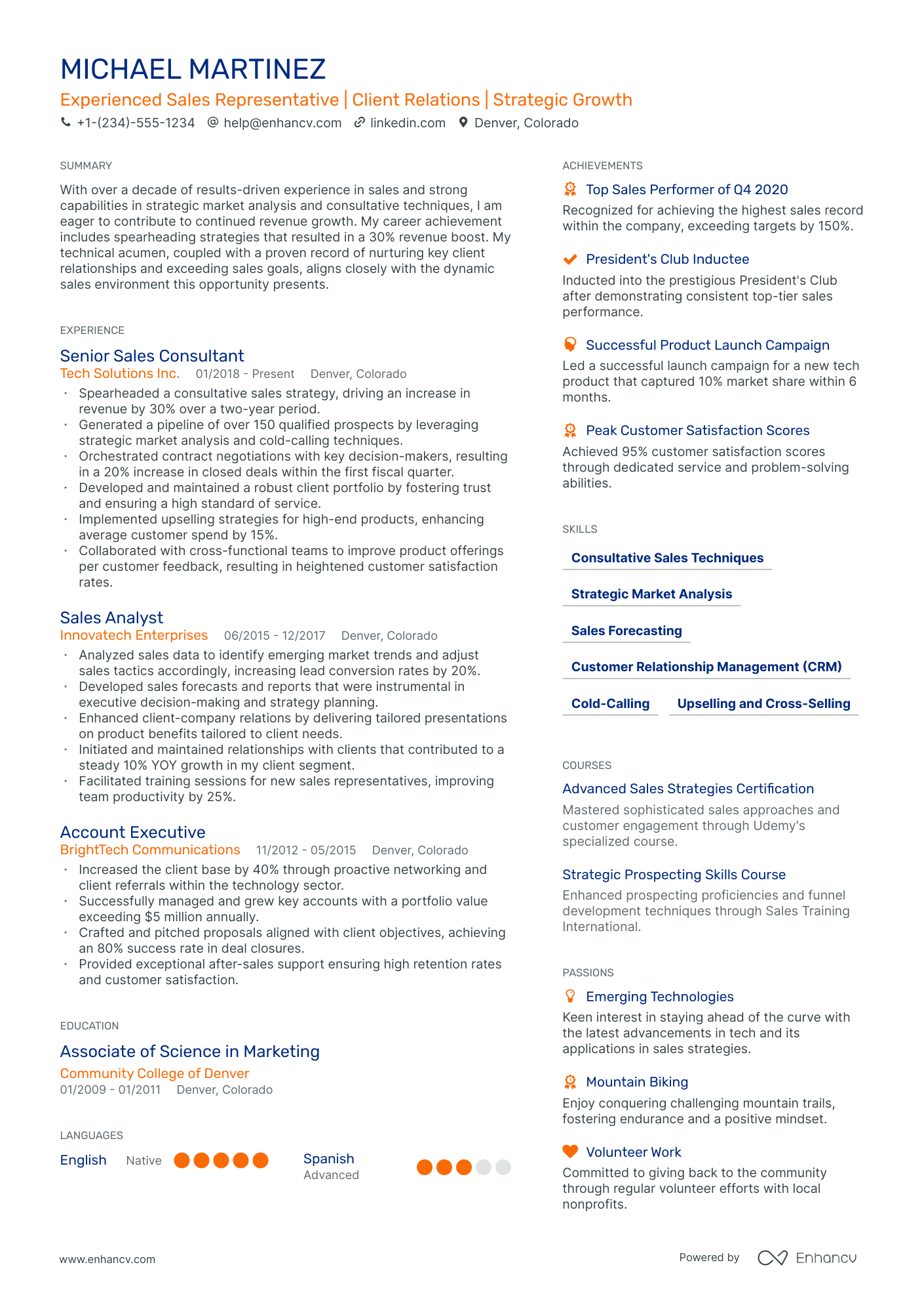 5 Lead Generation Resume Examples & Guide for 2024