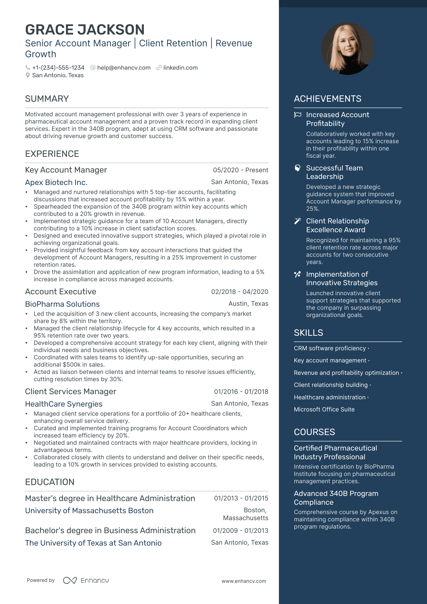 5 Strategic Account Manager Resume Examples & Guide for 2024