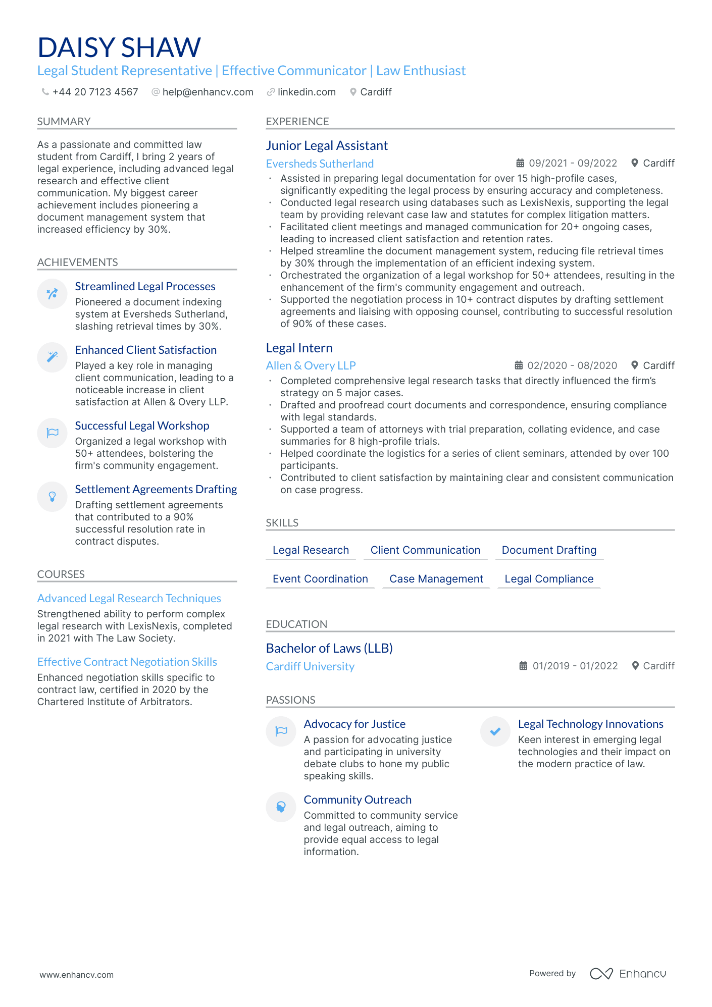 Student Ambassador CV Examples & Guide for 2025