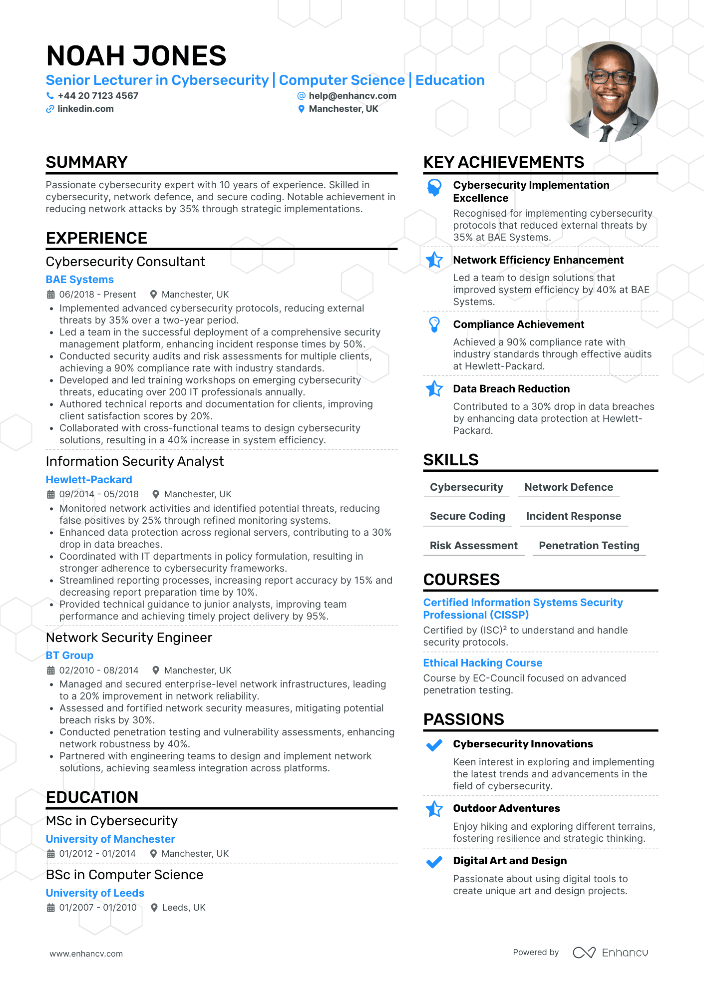 Lecturer CV Examples & Guide for 2026