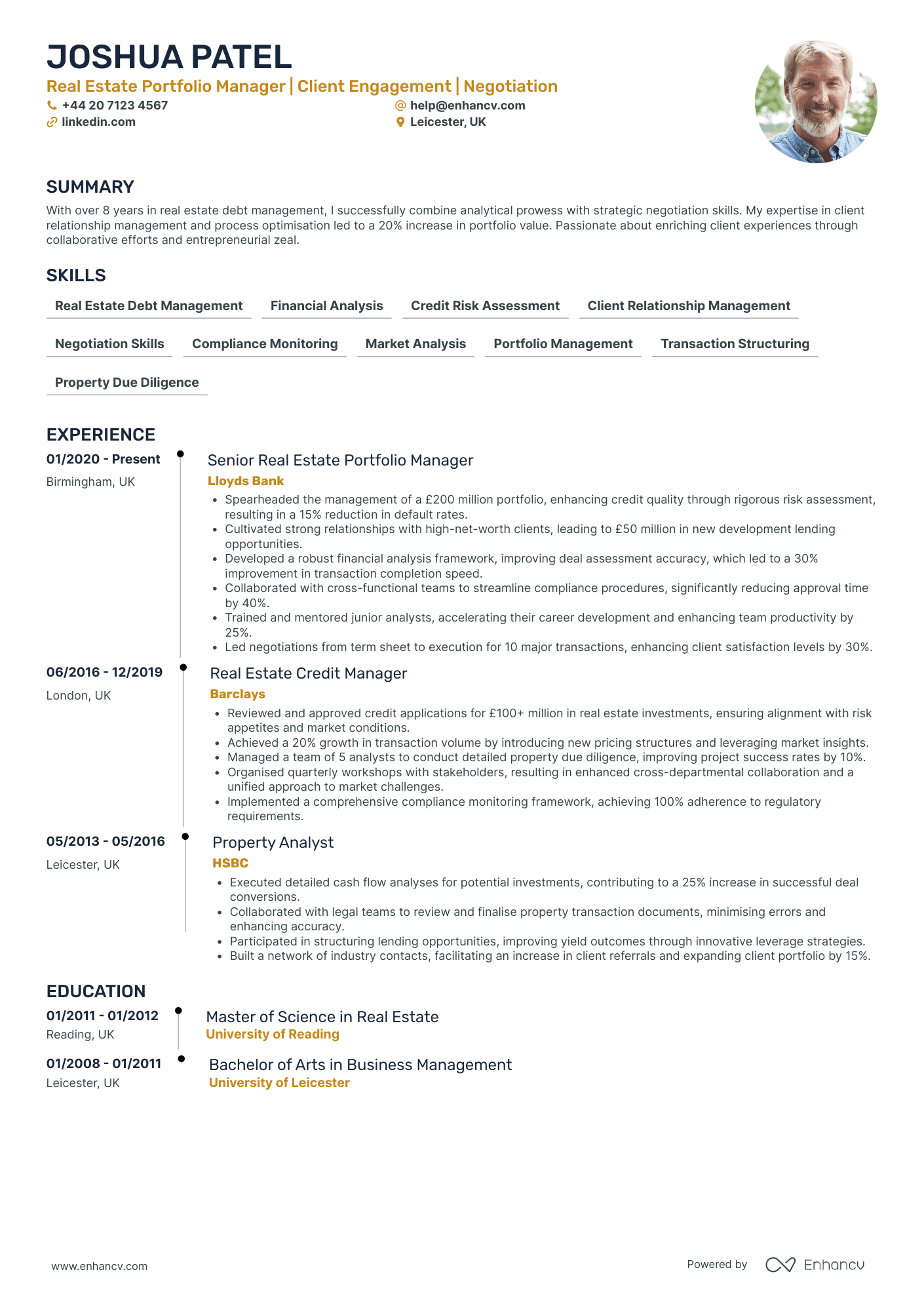 Portfolio Manager CV Examples & Guide for 2026
