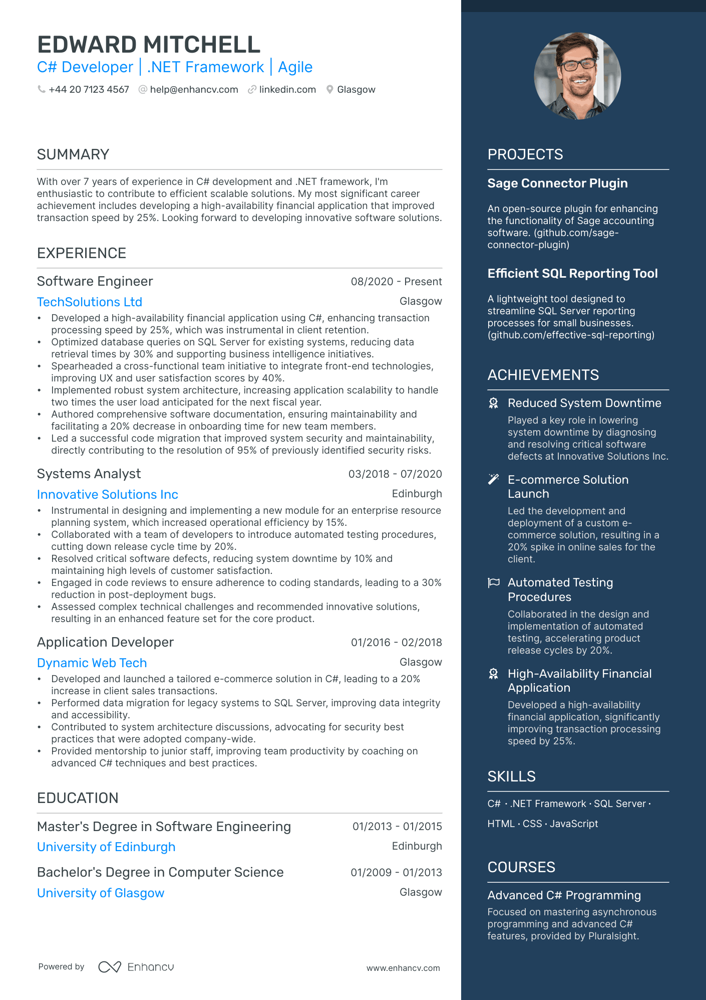 Junior Software Developer CV Examples & Guide for 2025