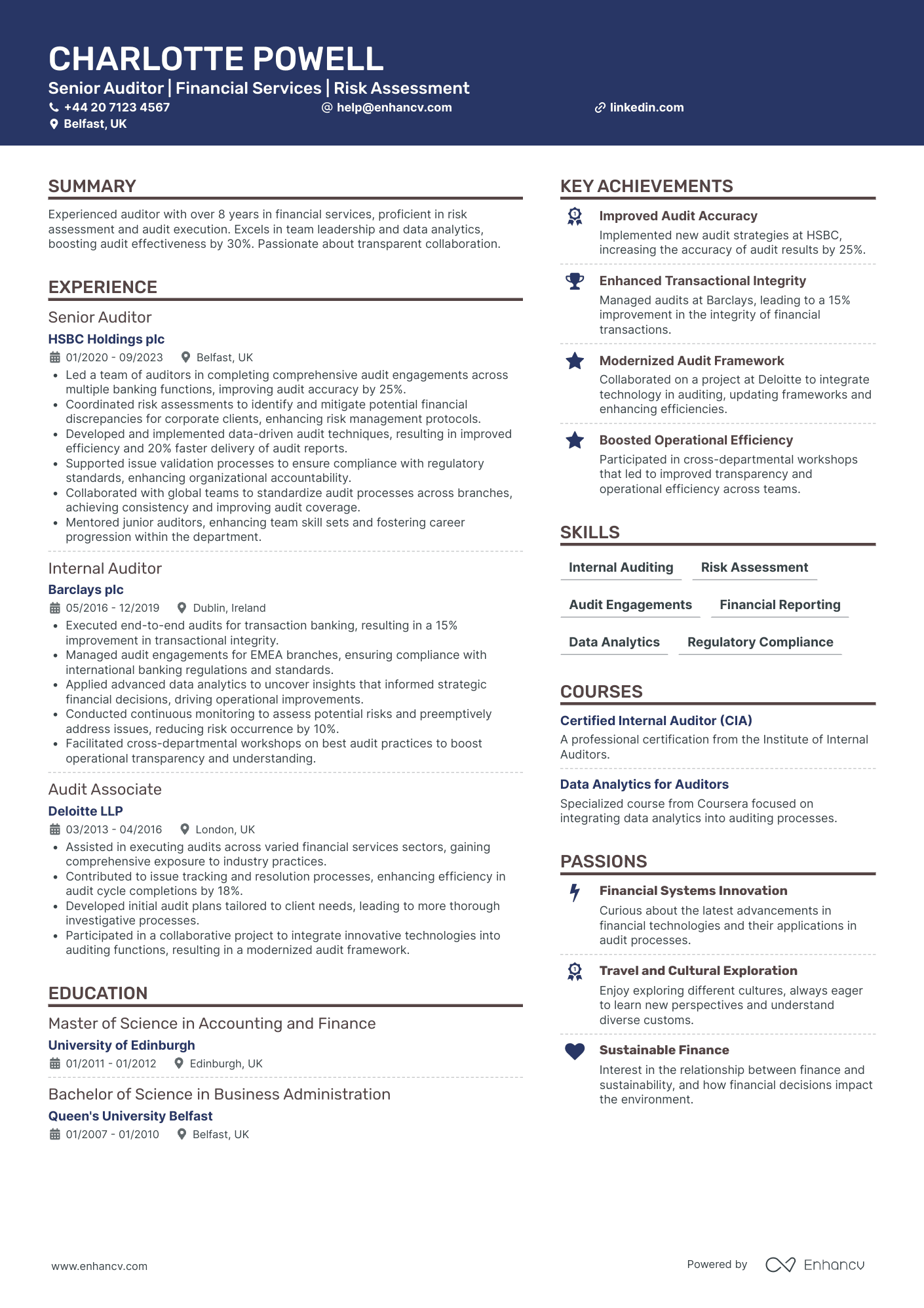 Banking CV Examples & Guide for 2026