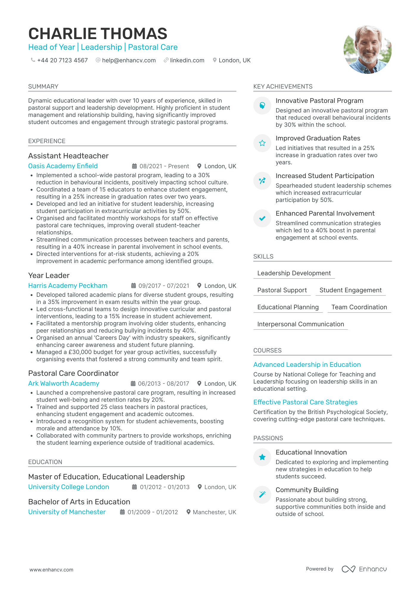 Teacher CV Examples & Guide for 2026