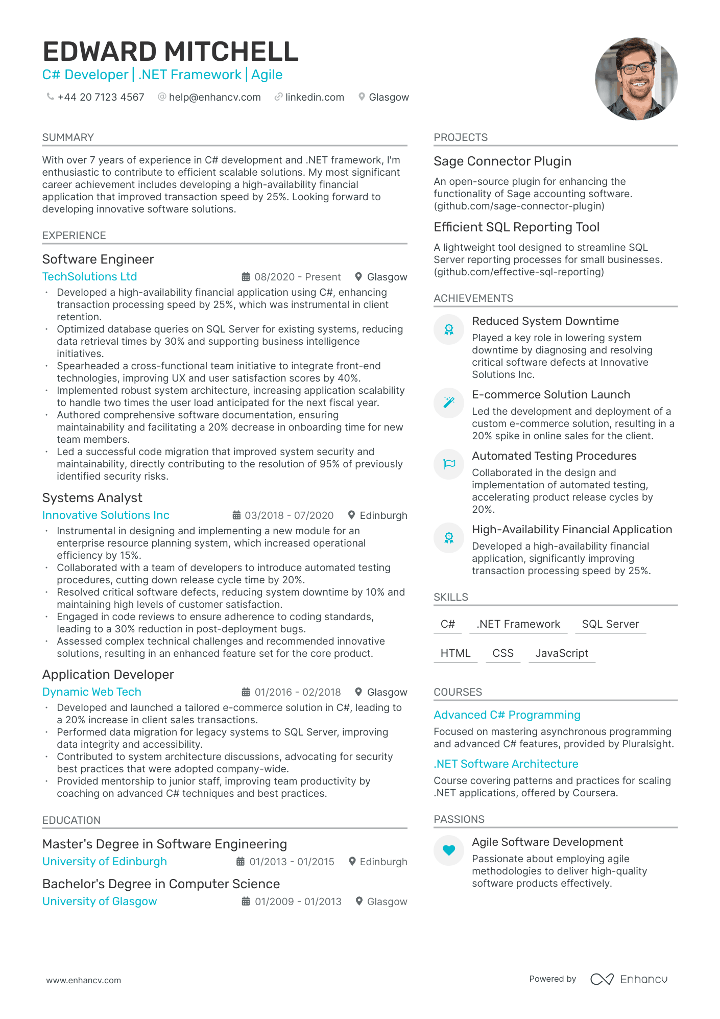 Junior Software Developer CV Examples & Guide for 2025
