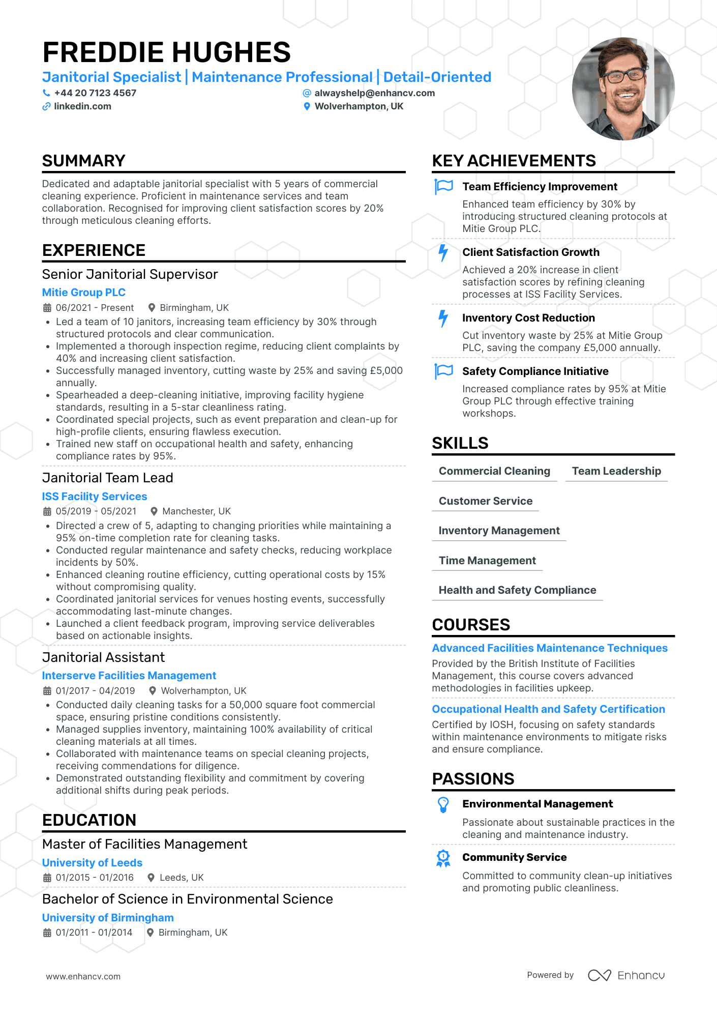 Cleaner CV Examples & Guide for 2026