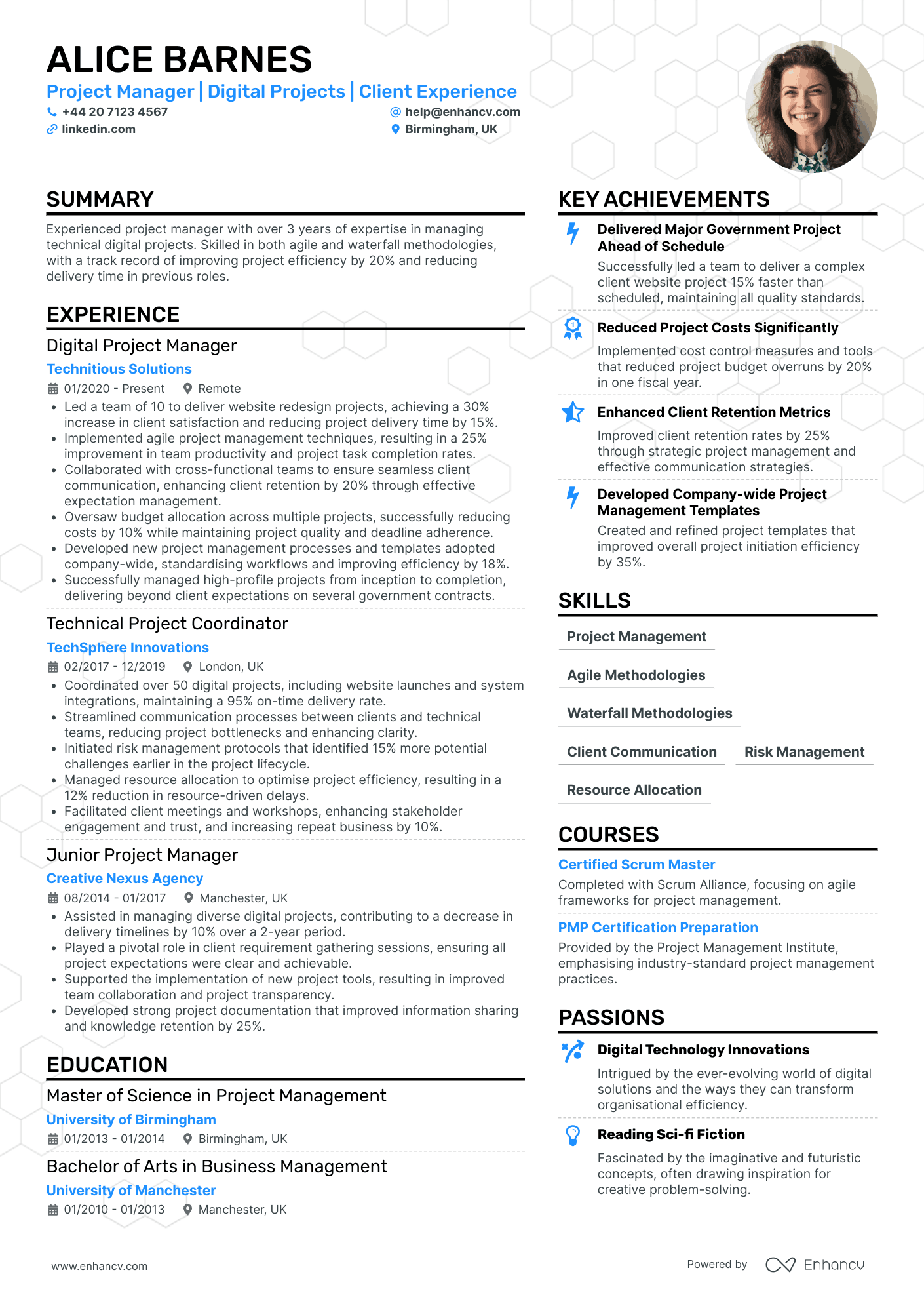 CRM Manager CV Examples & Guide for 2026