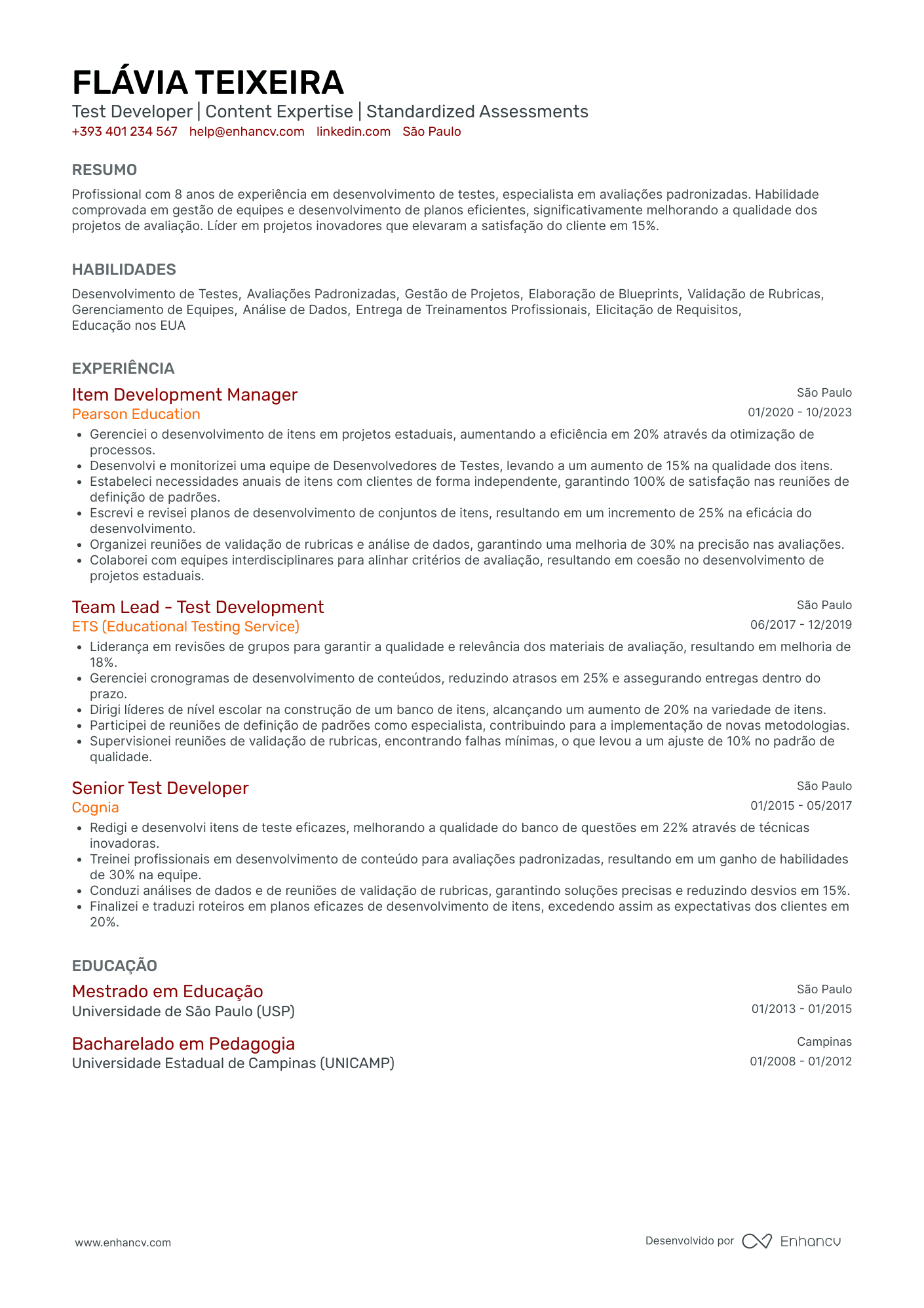 12 Exemplos de Currículo para Desenvolvedor que Conseguiram Emprego em 2026