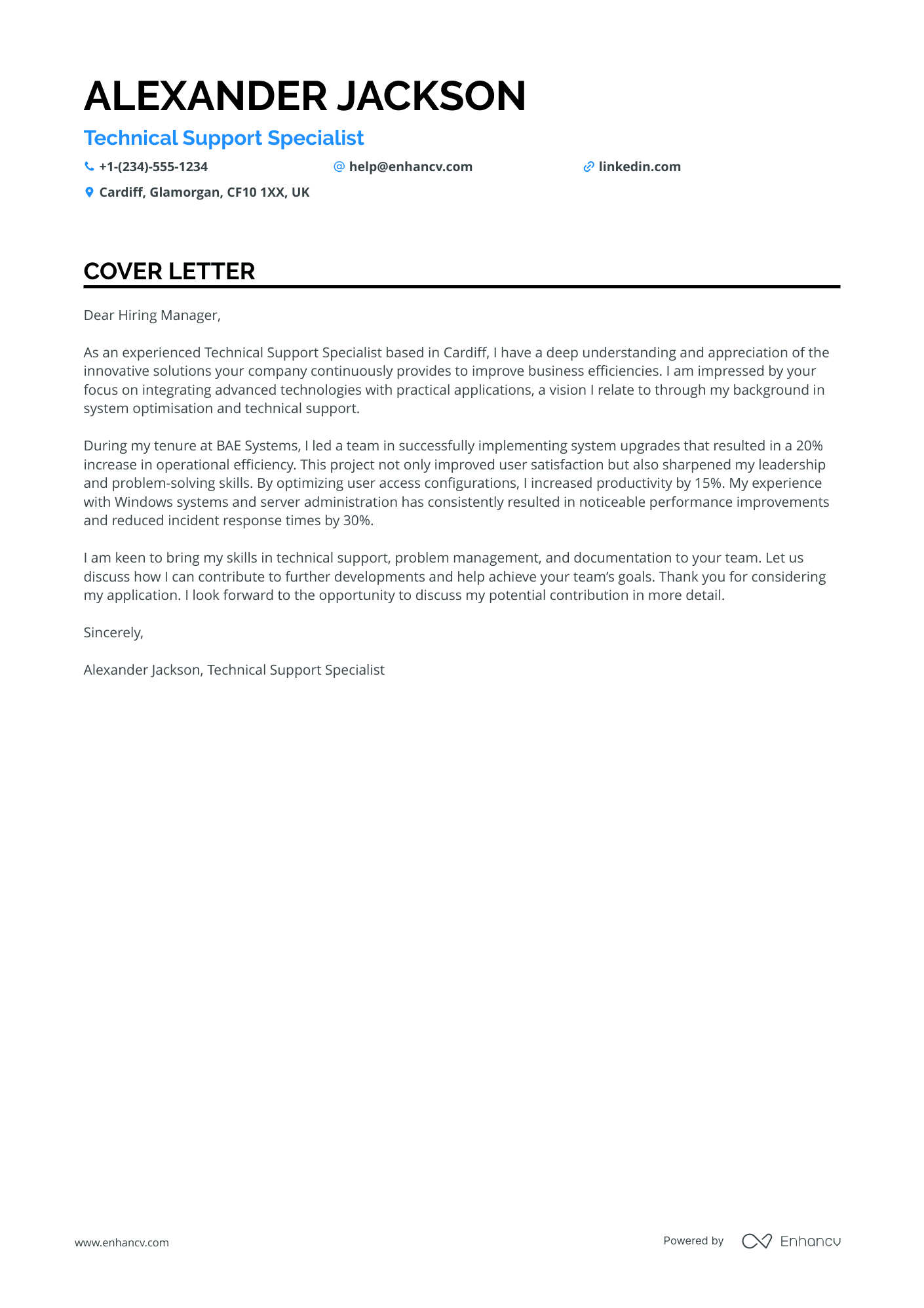 IT Director Cover Letter Examples & Guide for 2026