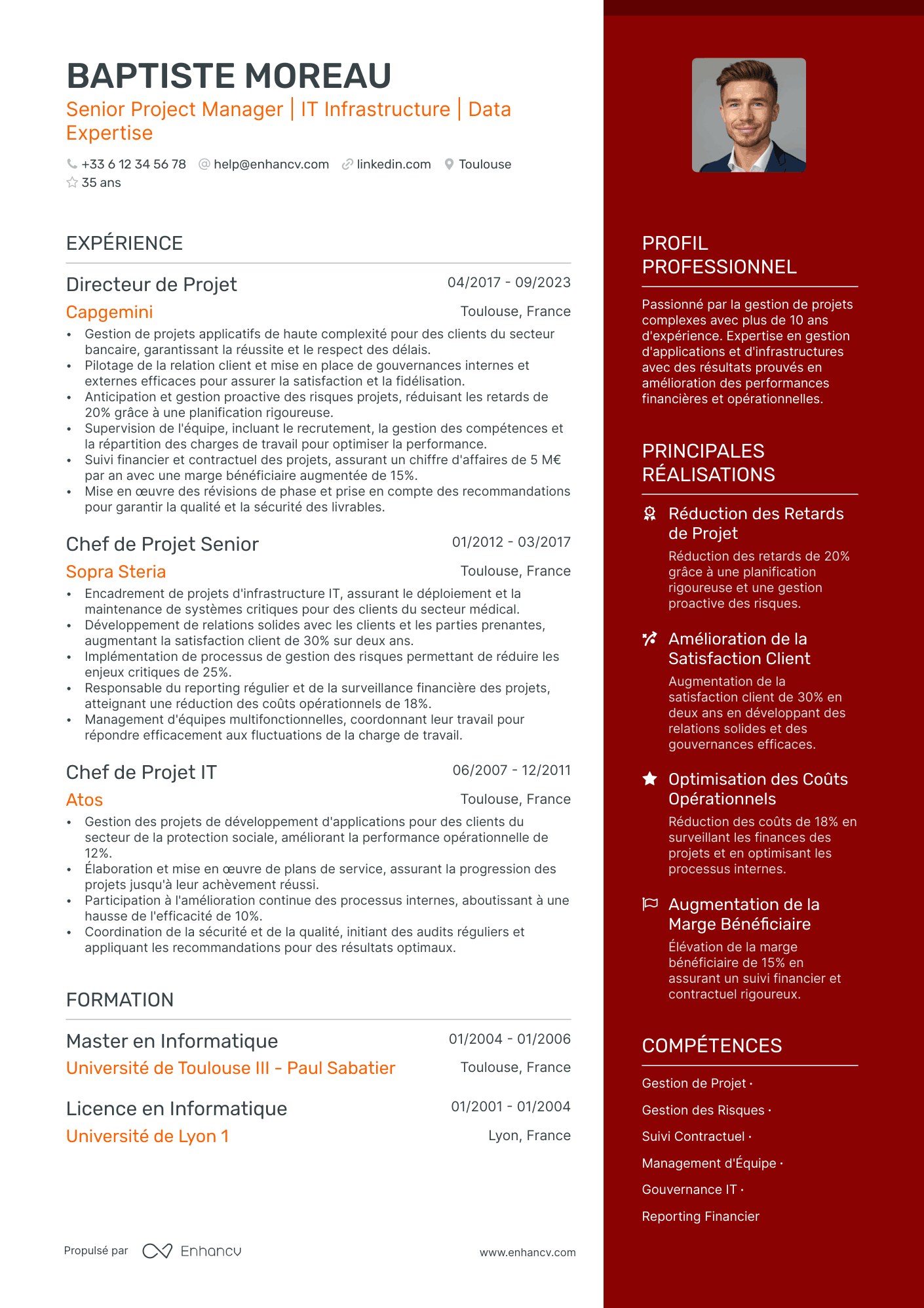 CV Manager : Guide Complet + 21 Exemples et Conseils Pros