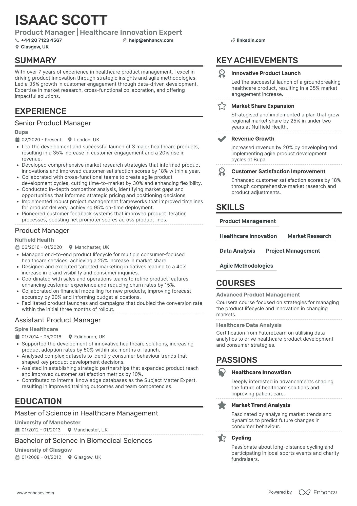 Manager CV Examples & Guide for 2026