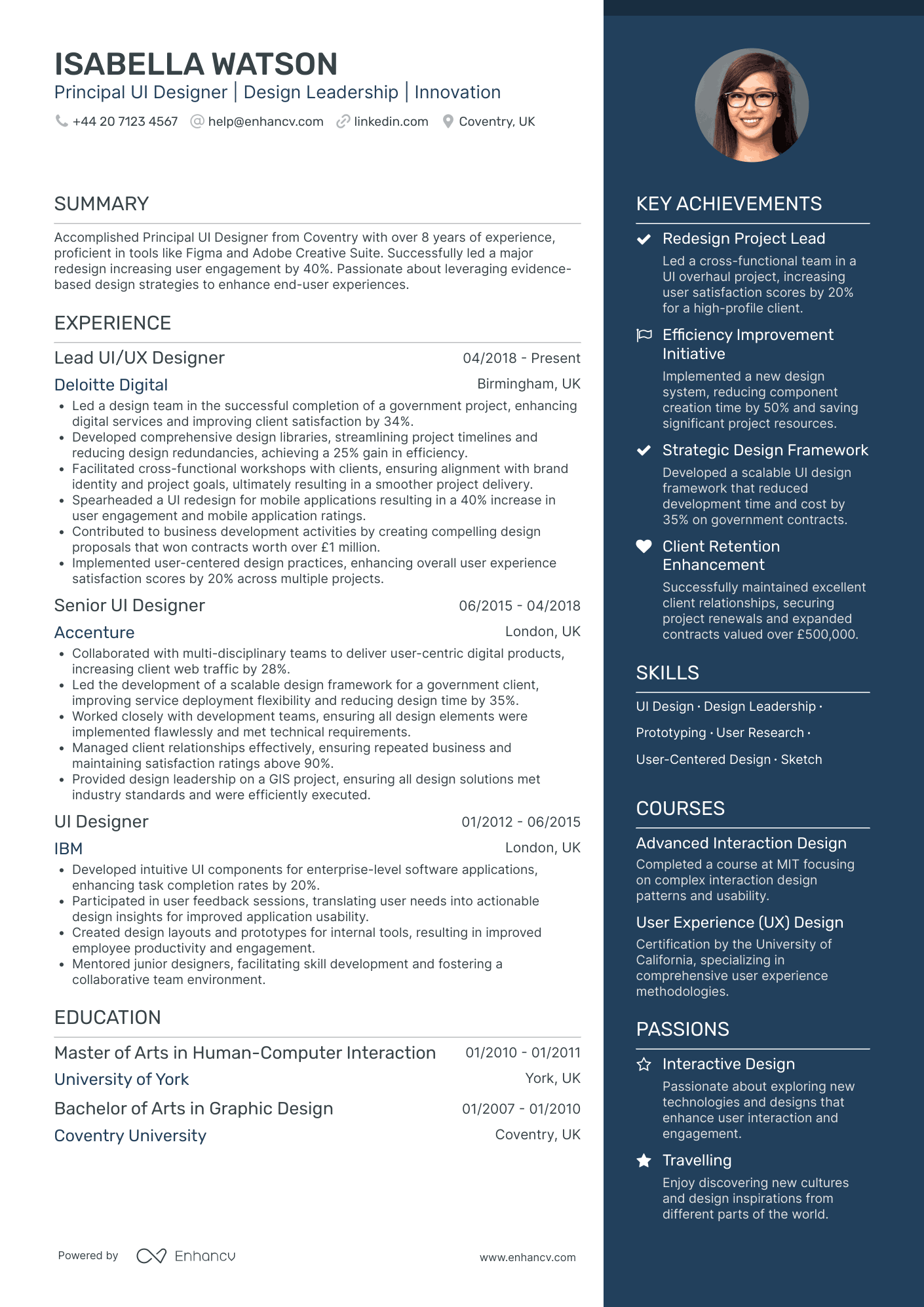 Designer CV Examples & Guide for 2025