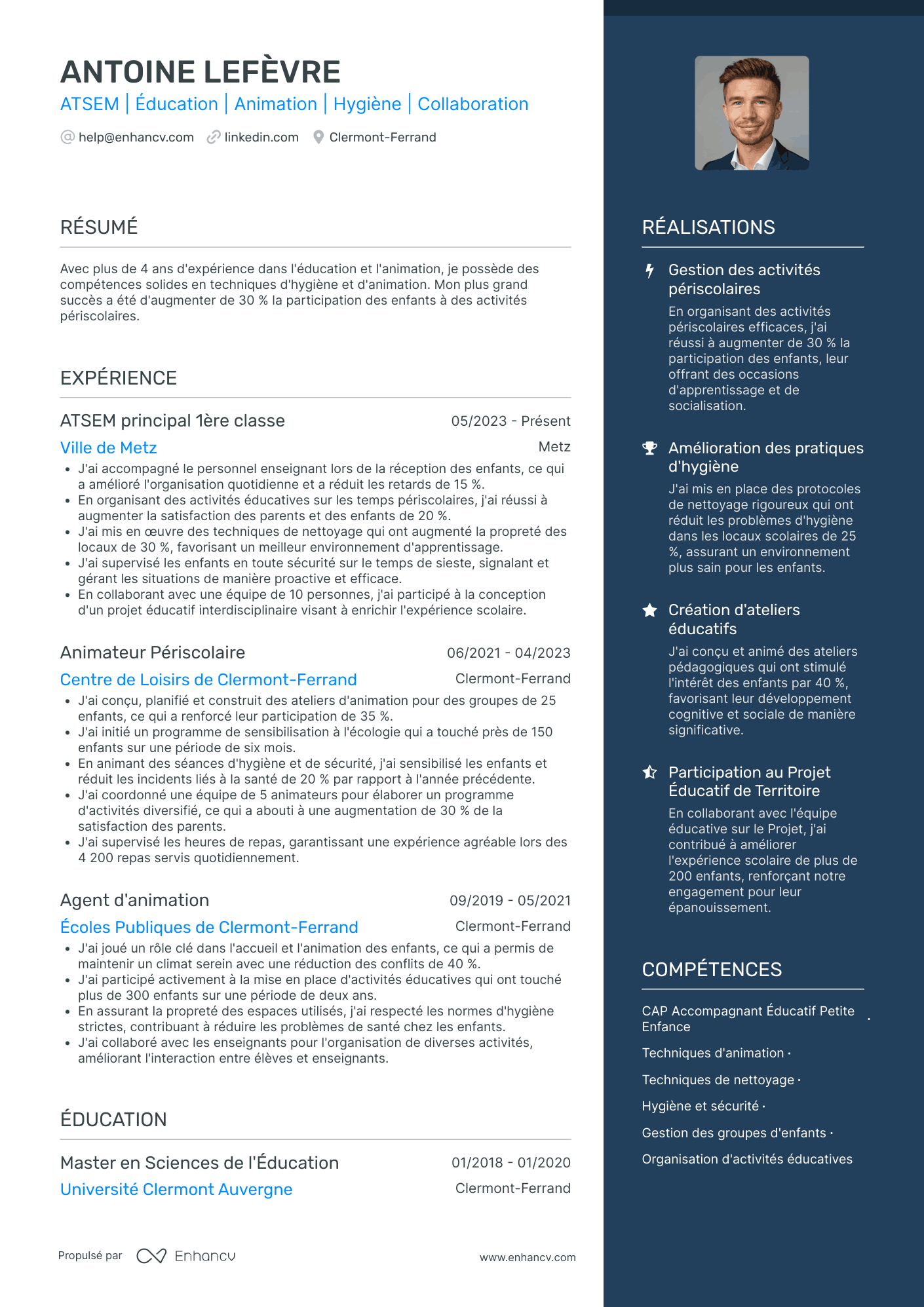 CV Enseignant : Structure, Conseils & Exemples pour Exceller