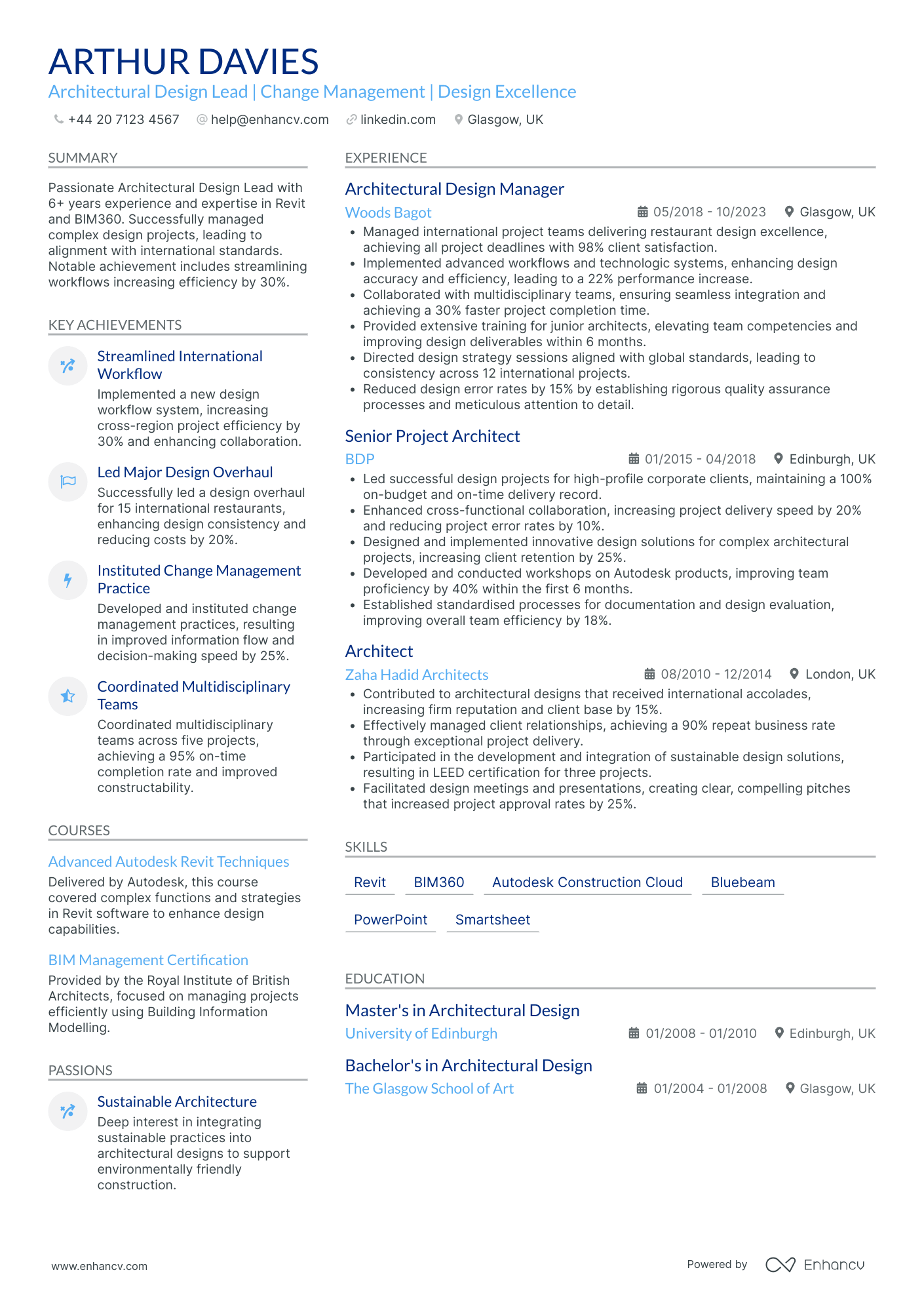 Change Management CV Examples & Guide for 2026