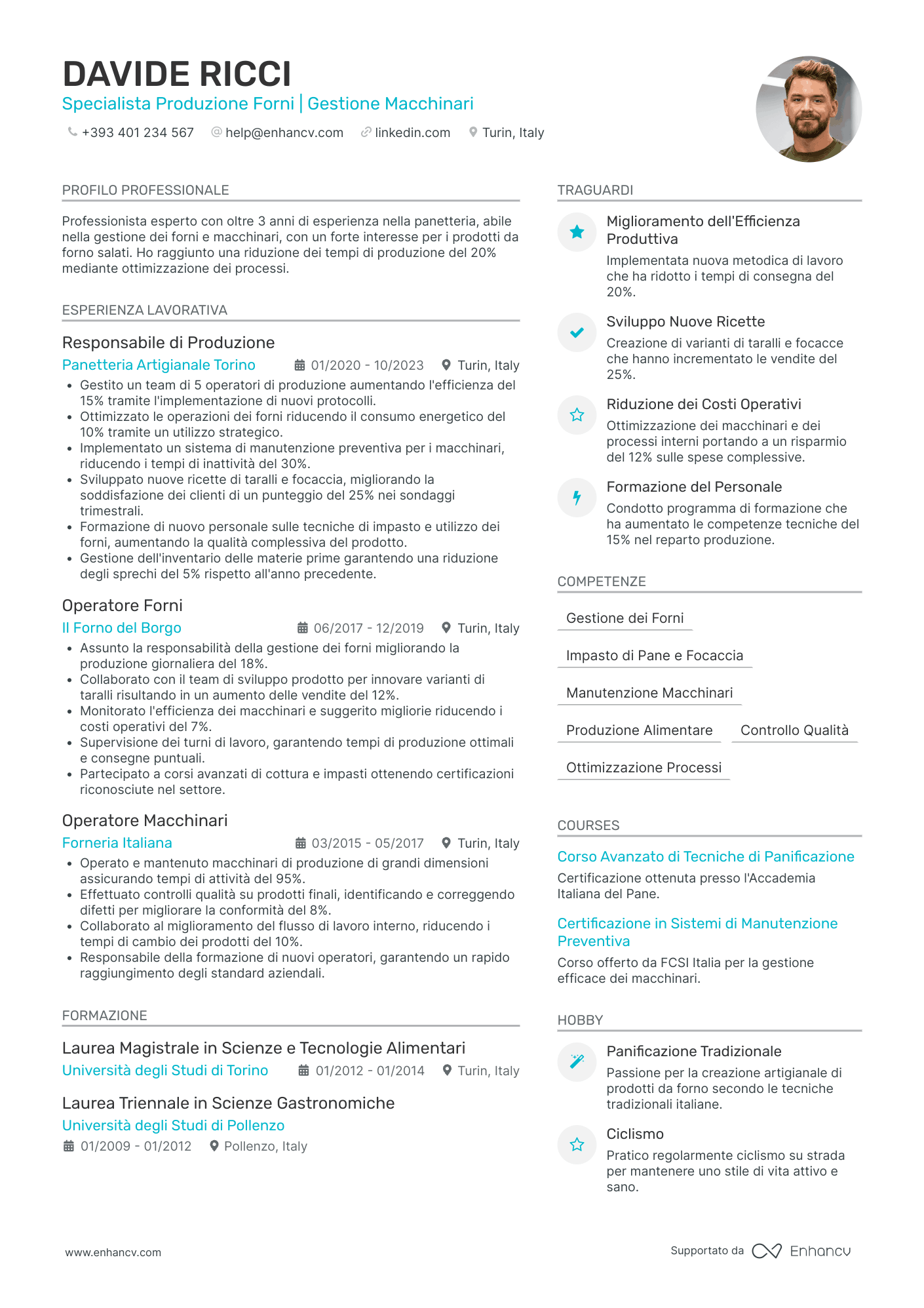 15 Esempi di Curriculum per Operaio che Hanno Fatto Assumere