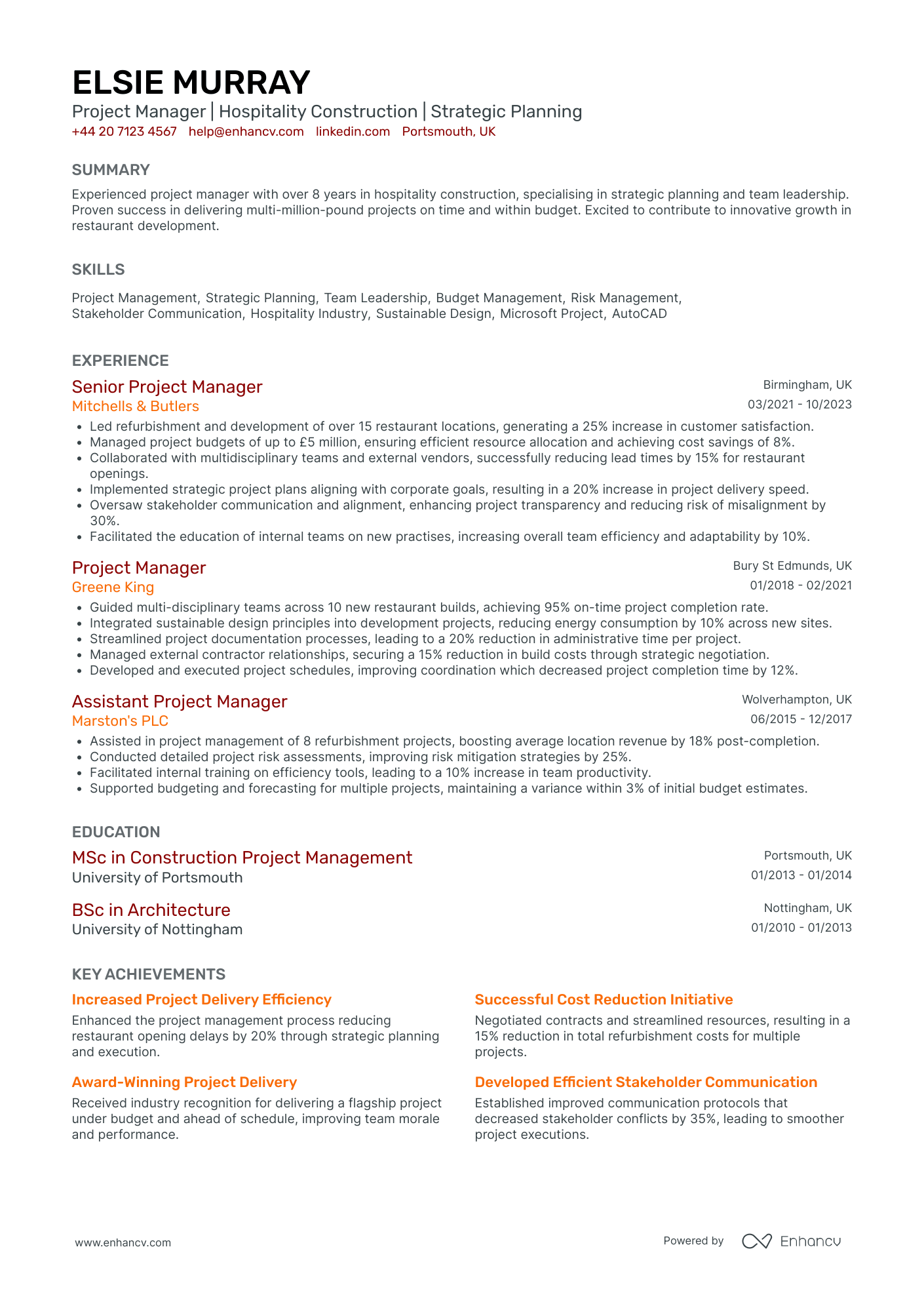 Property Manager CV Examples & Guide for 2026