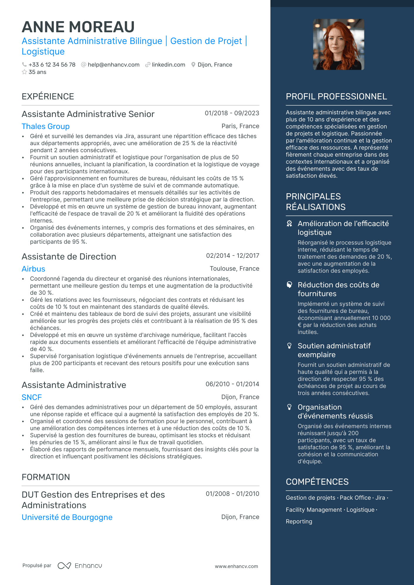 CV Assistant Administratif | Modèles et Astuces pour Briller