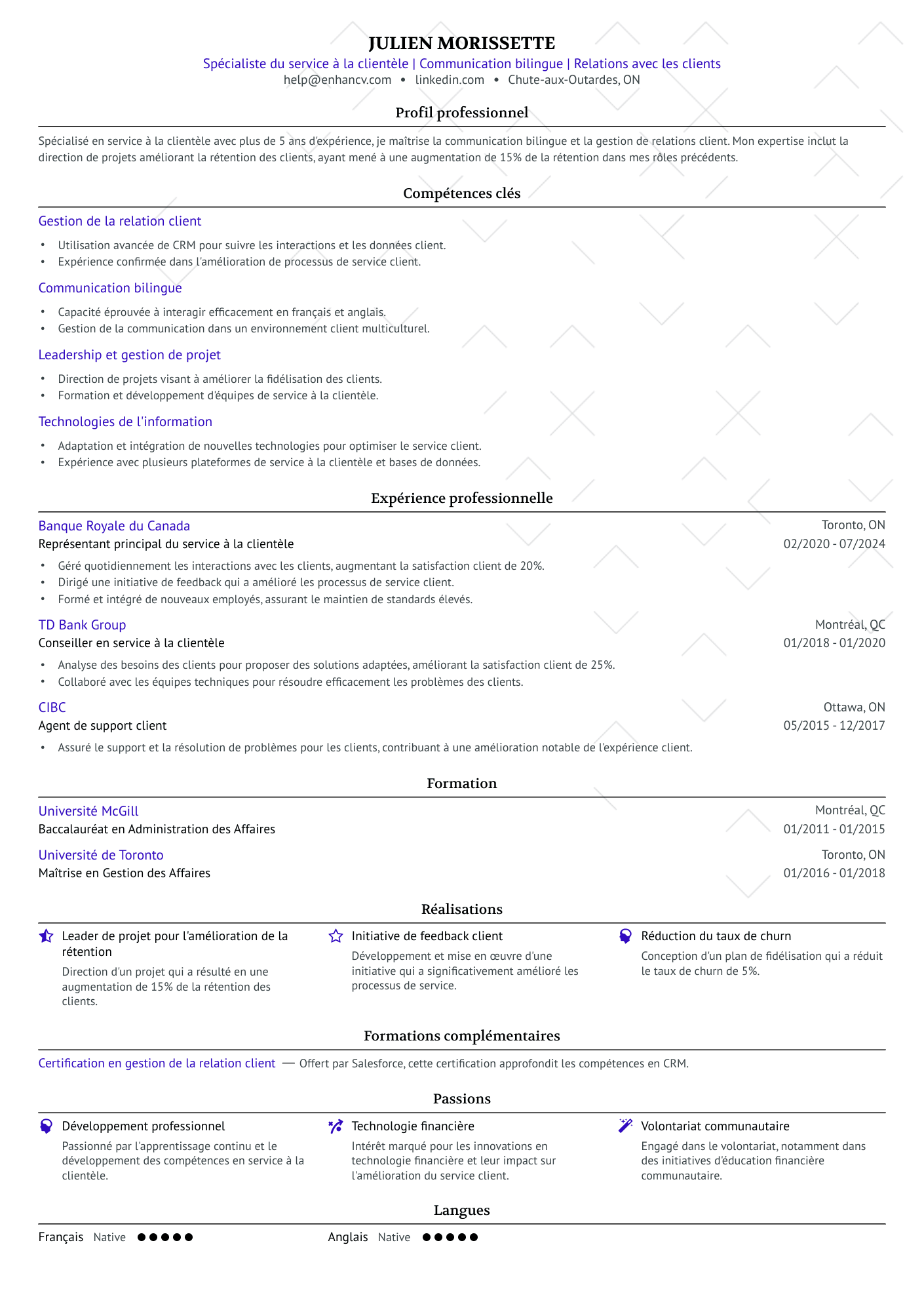 CV Canadien (+10 Exemples de CV à Remplir pour le Canada)